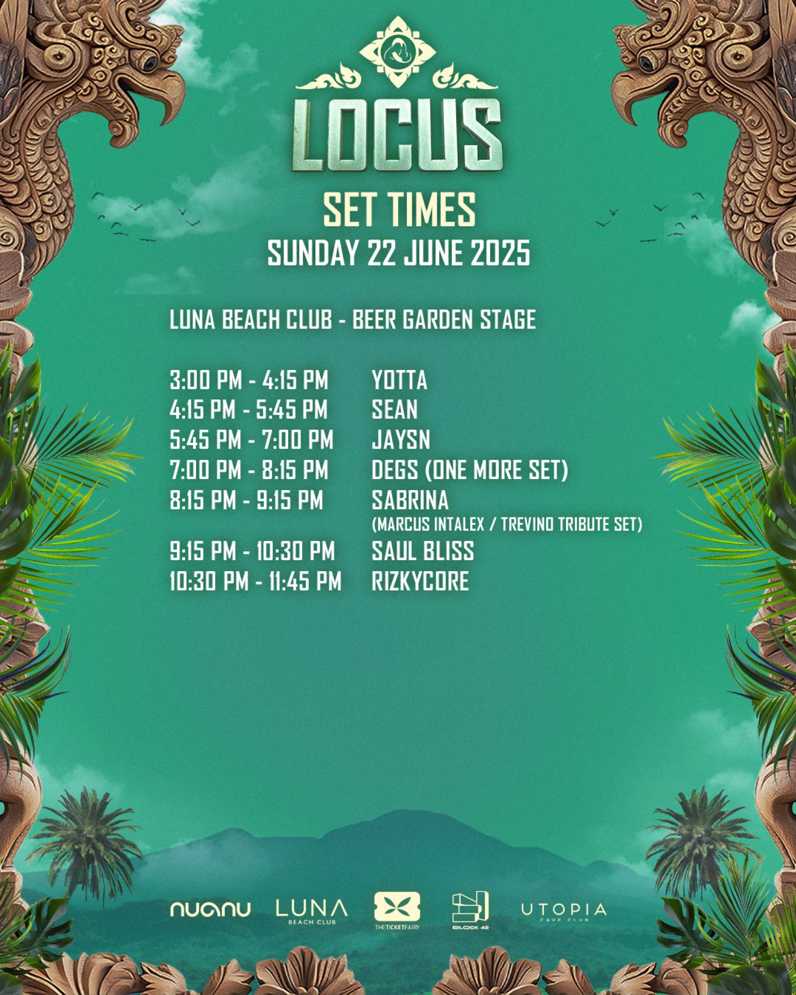 LOCUS Bali 2025's Tickets | Tabanan Regency | Nuanu Creative City ...