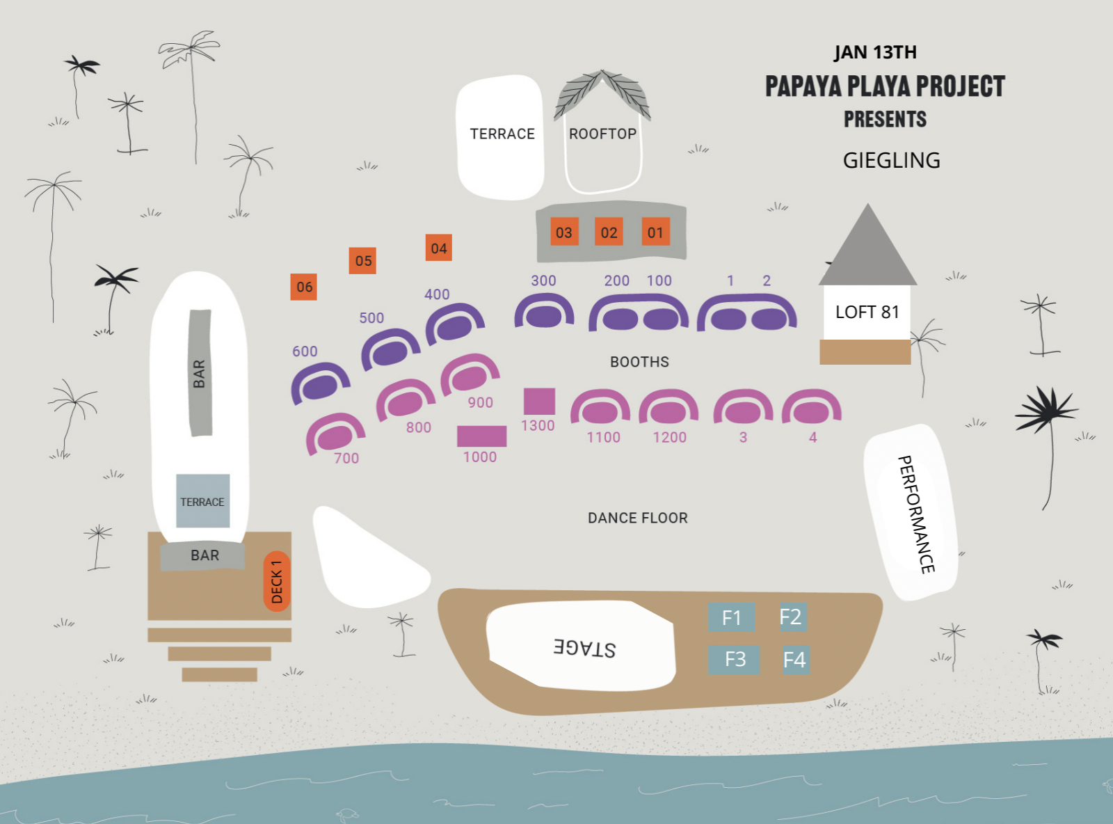 PPP Presents - 12JAN - @Giegling Tickets | Tulum | Papaya Playa Project ...