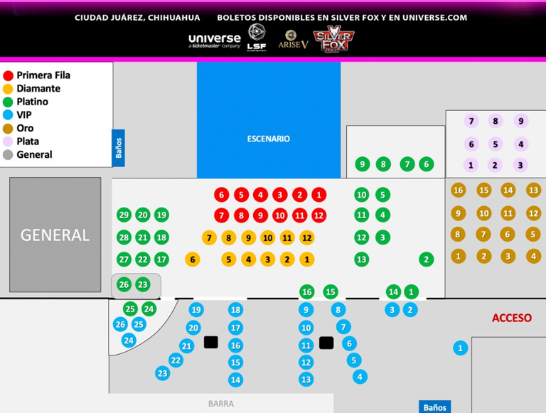 Posada Retro PoP Íconos's Tickets | Juárez | Silver Fox Classic ...