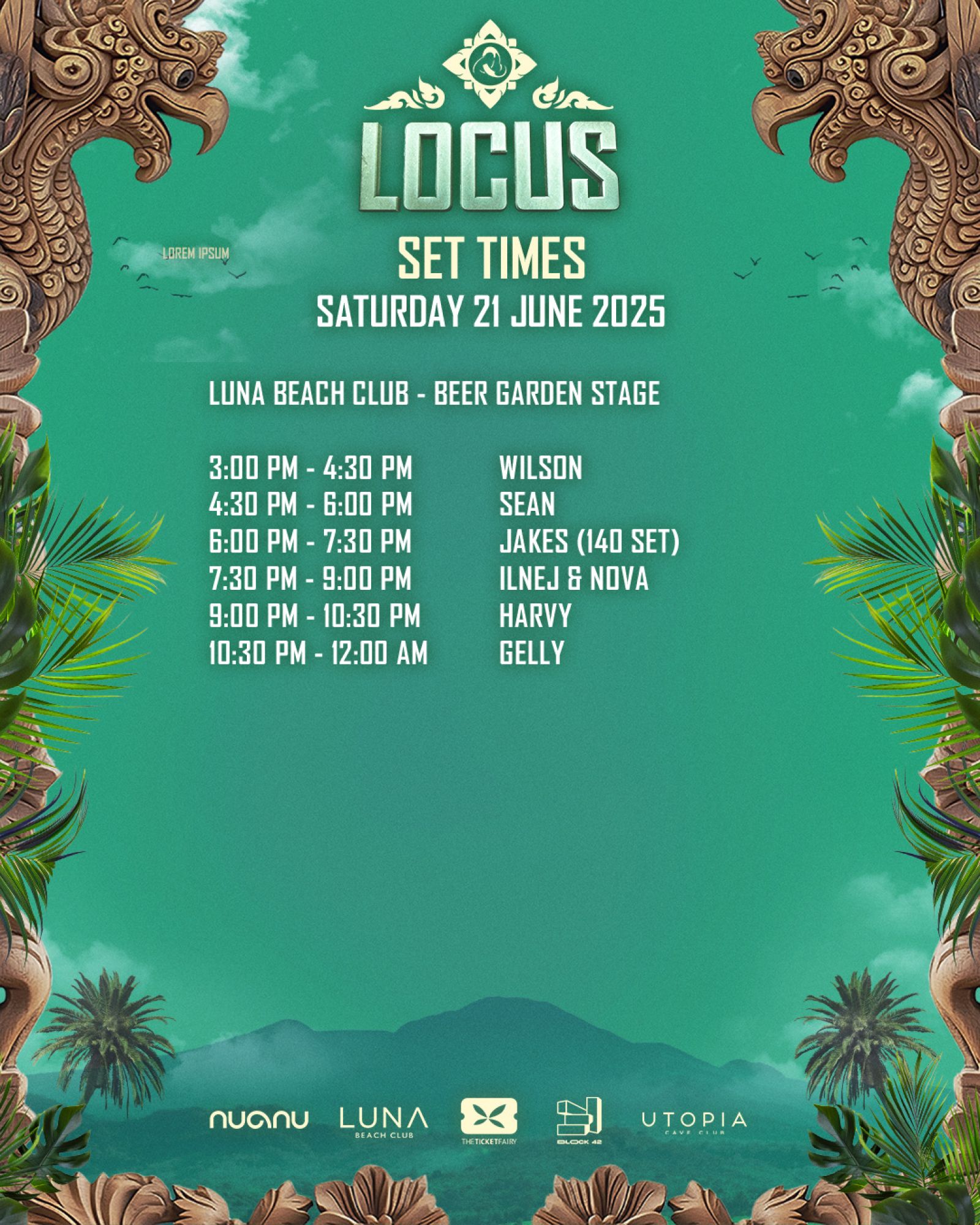 LOCUS Bali 2025's Tickets | Tabanan Regency | Nuanu Creative City ...