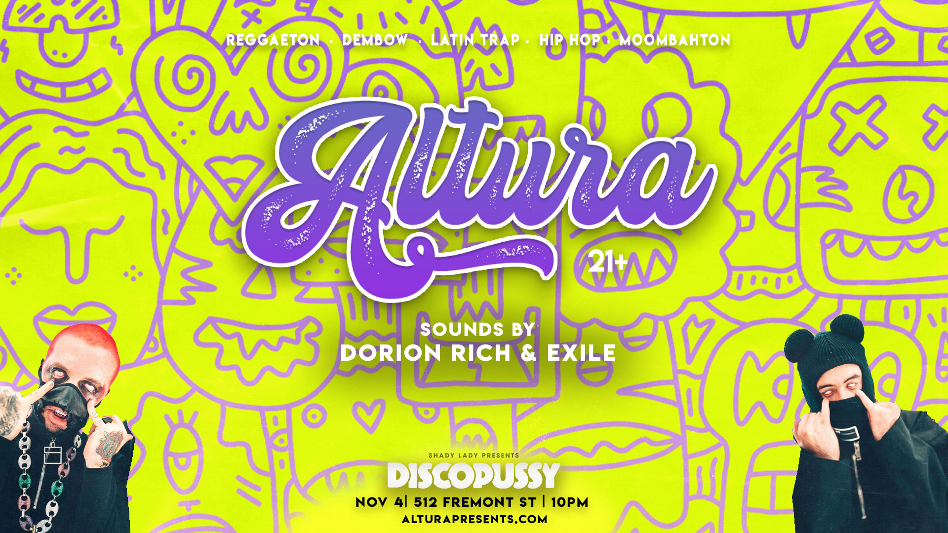 #AlturaWednesdays w/ Dorion Rich & Exile Tickets | Las Vegas | Discopussy - Ticket Fairy