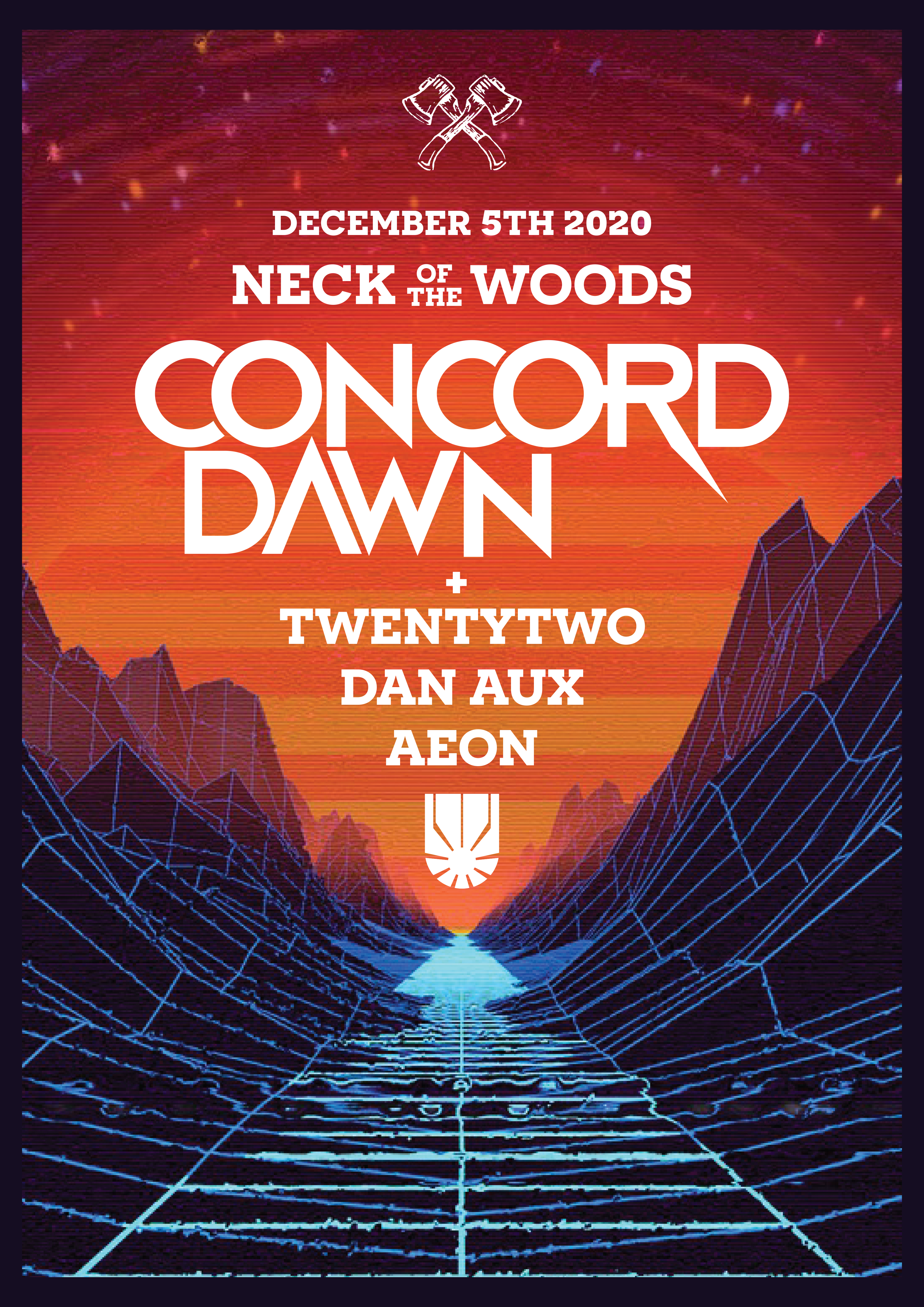 Concord Dawn Tickets | Auckland | NECK OF THE WOODS - Ticket Fairy
