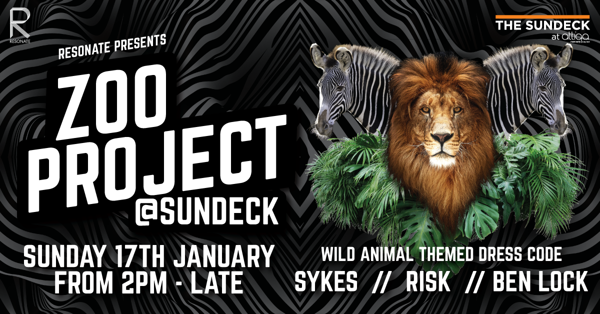 Resonate Presents: Zoo Project @ Sundeck's Tickets | Queenstown | The ...