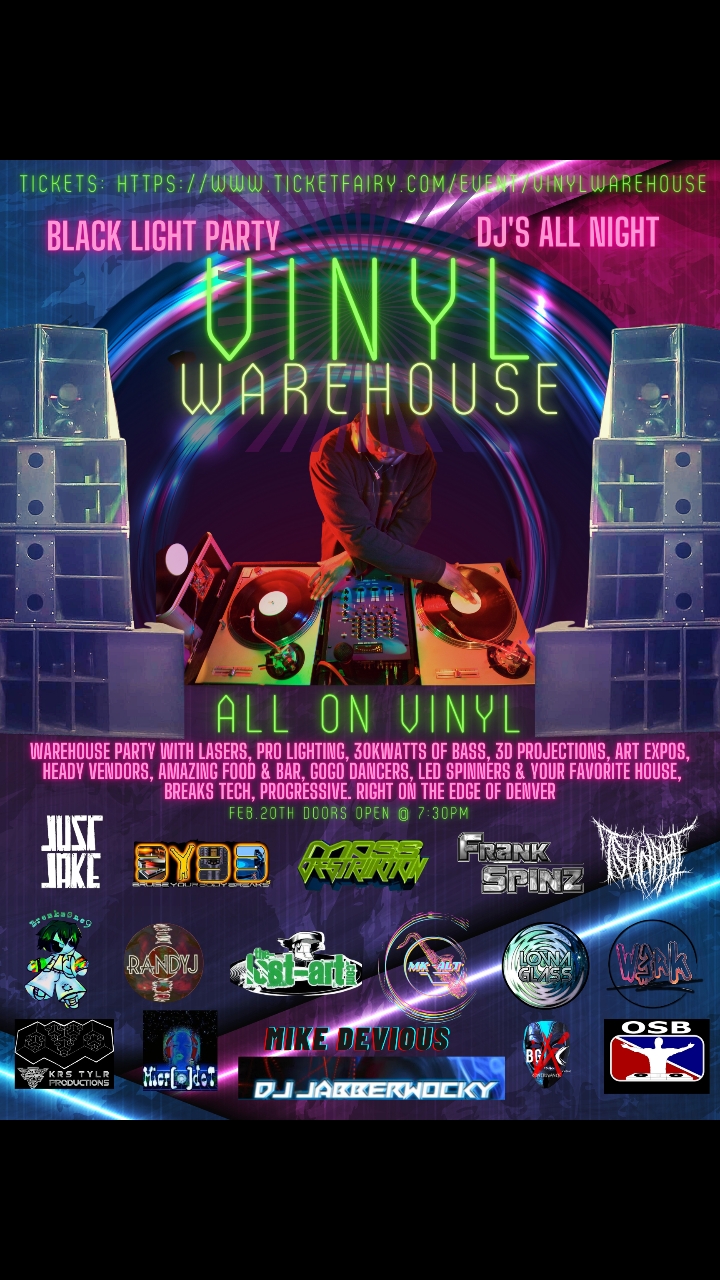Vinyl Warehouse's Tickets | henderson - Ticket Fairy