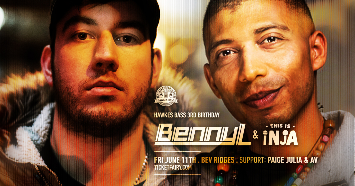 Benny L & Inja - Napier Tickets | Napier | Bev Ridges On York - Ticket ...