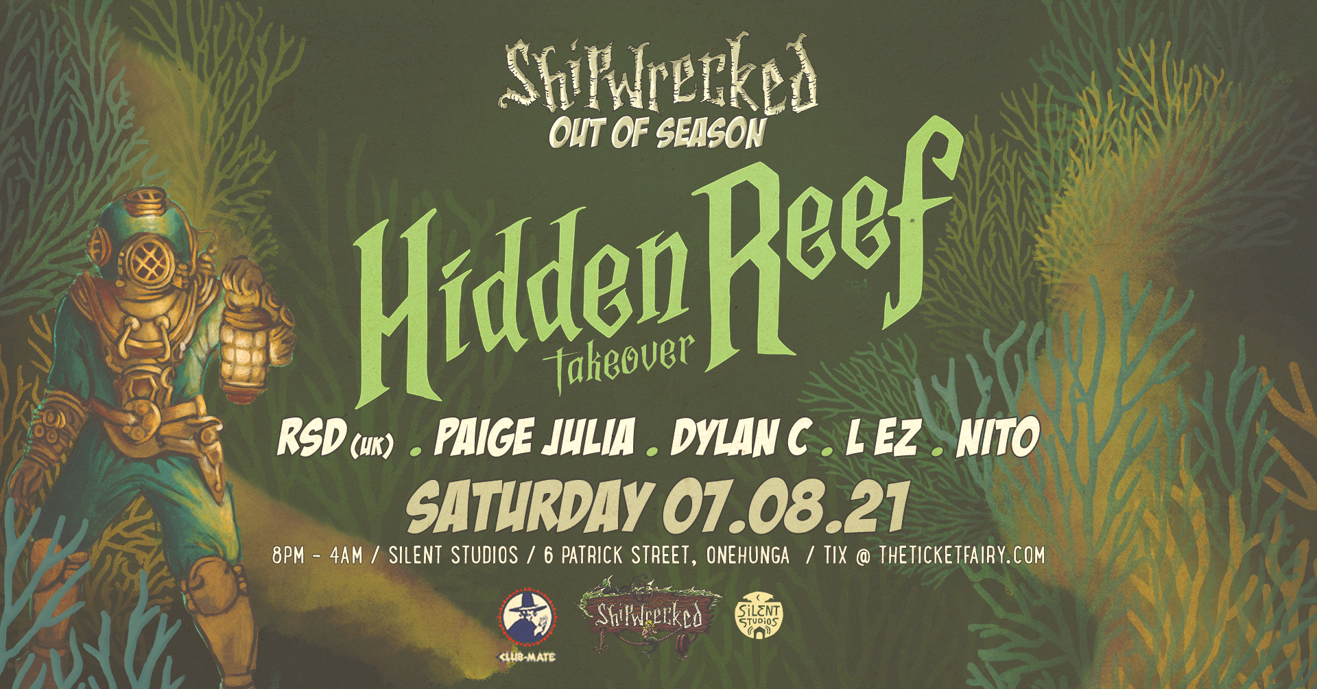 Shipwrecked Out of Season - Hidden Reef Stage Take Over's Tickets ...