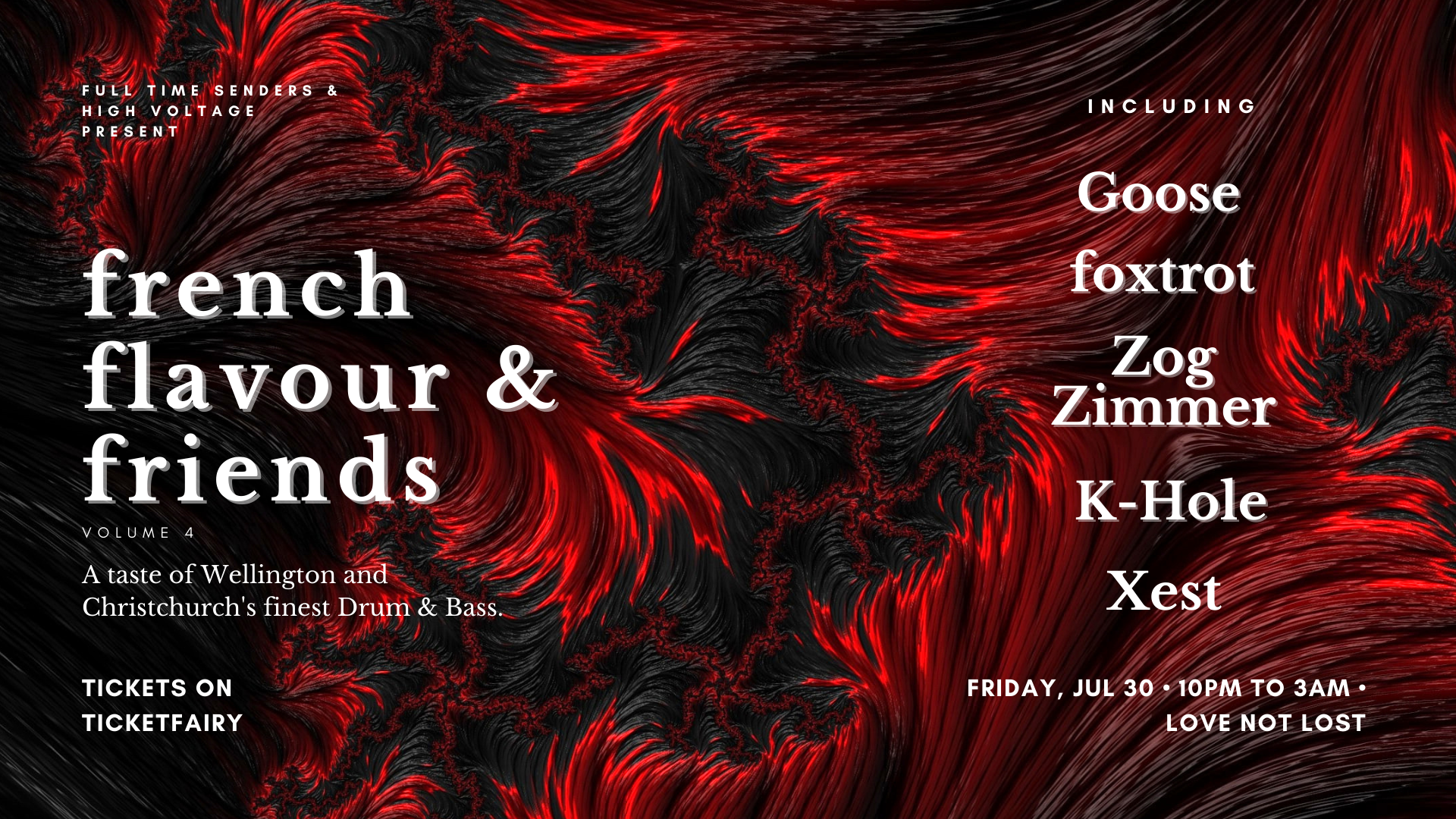 french flavour & friends @ Love Not Lost // Vol. 4's Tickets ...