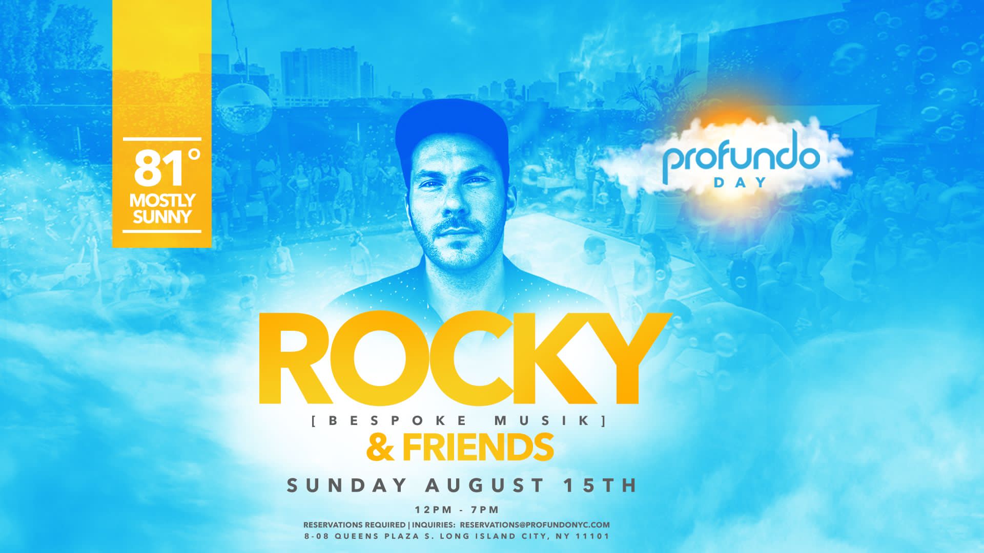 Rocky [Bespoke Musik] & friends's Tickets | Long Island City | Profundo ...