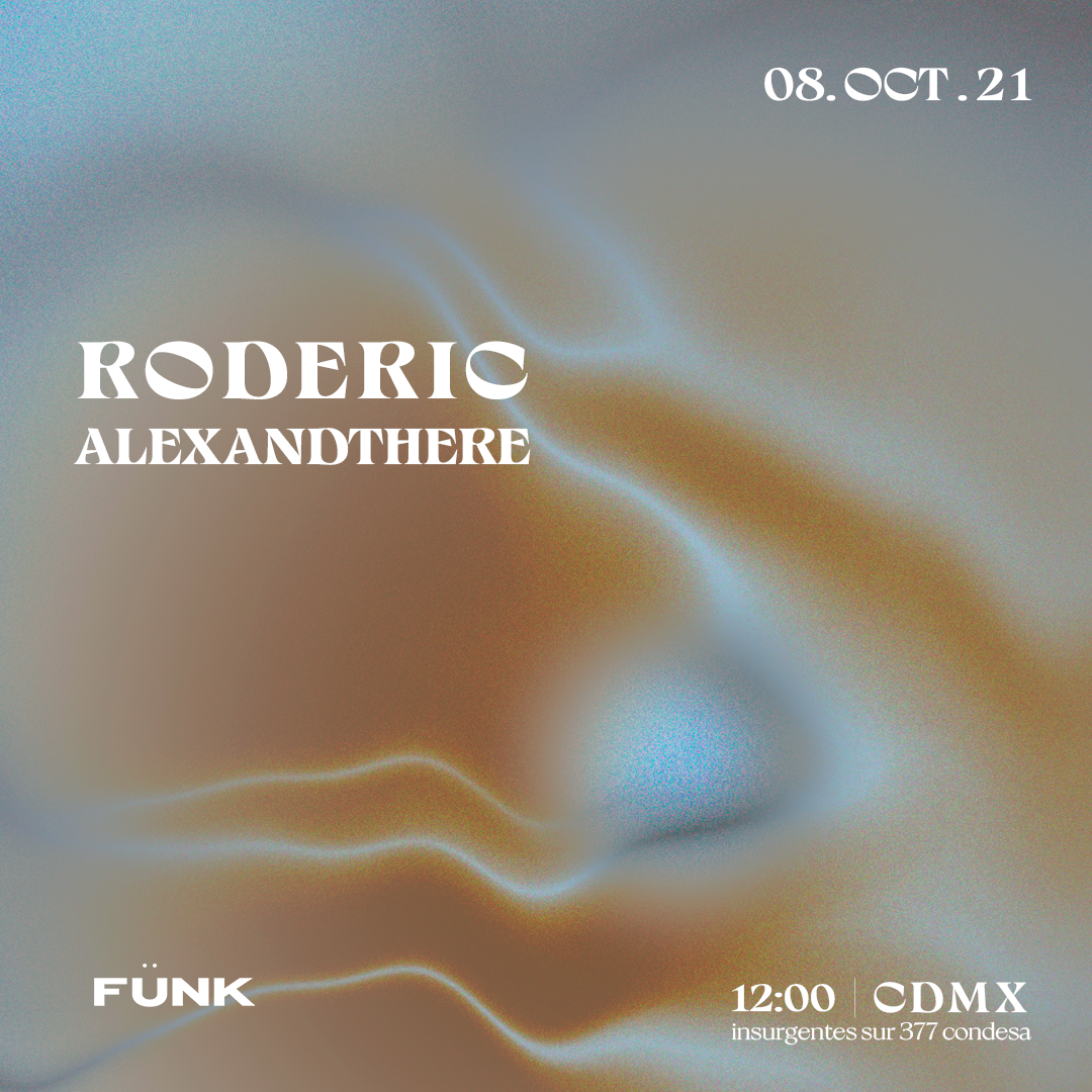 RODERIC EN CDMX Tickets | Ciudad de México | Fünk Club - Ticket Fairy