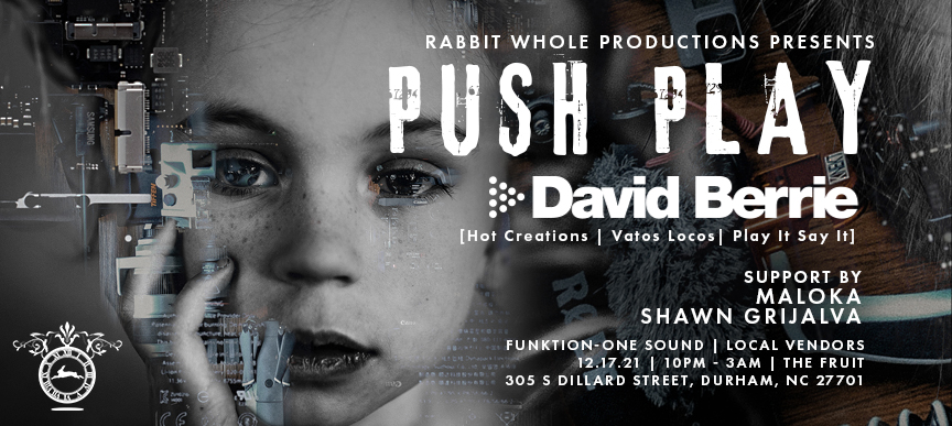 PUSH PLAY with David Berrie Tickets | Durham | The Fruit - Ticket Fairy