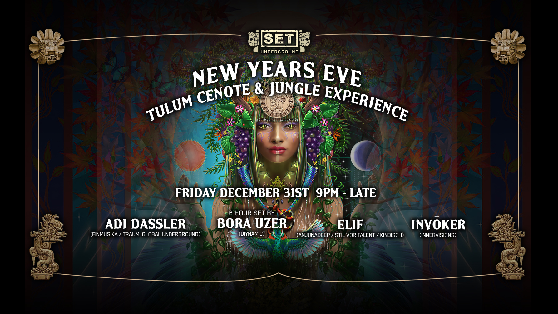 Tulum Cenote Jungle New Years Eve Experience's Tickets | Tulum | Secret ...