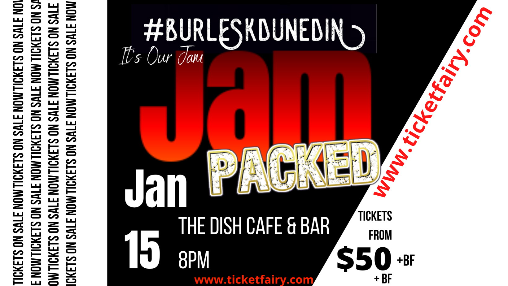 It's Our Jam - Jam Packed Tickets | Dunedin | The Dish Cafe & Bar ...