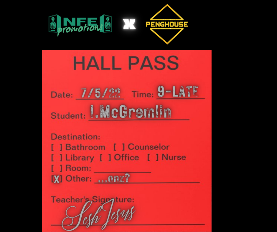 HALL PASS: Micro-Rave Experience's Tickets | Wellington | The Peng ...