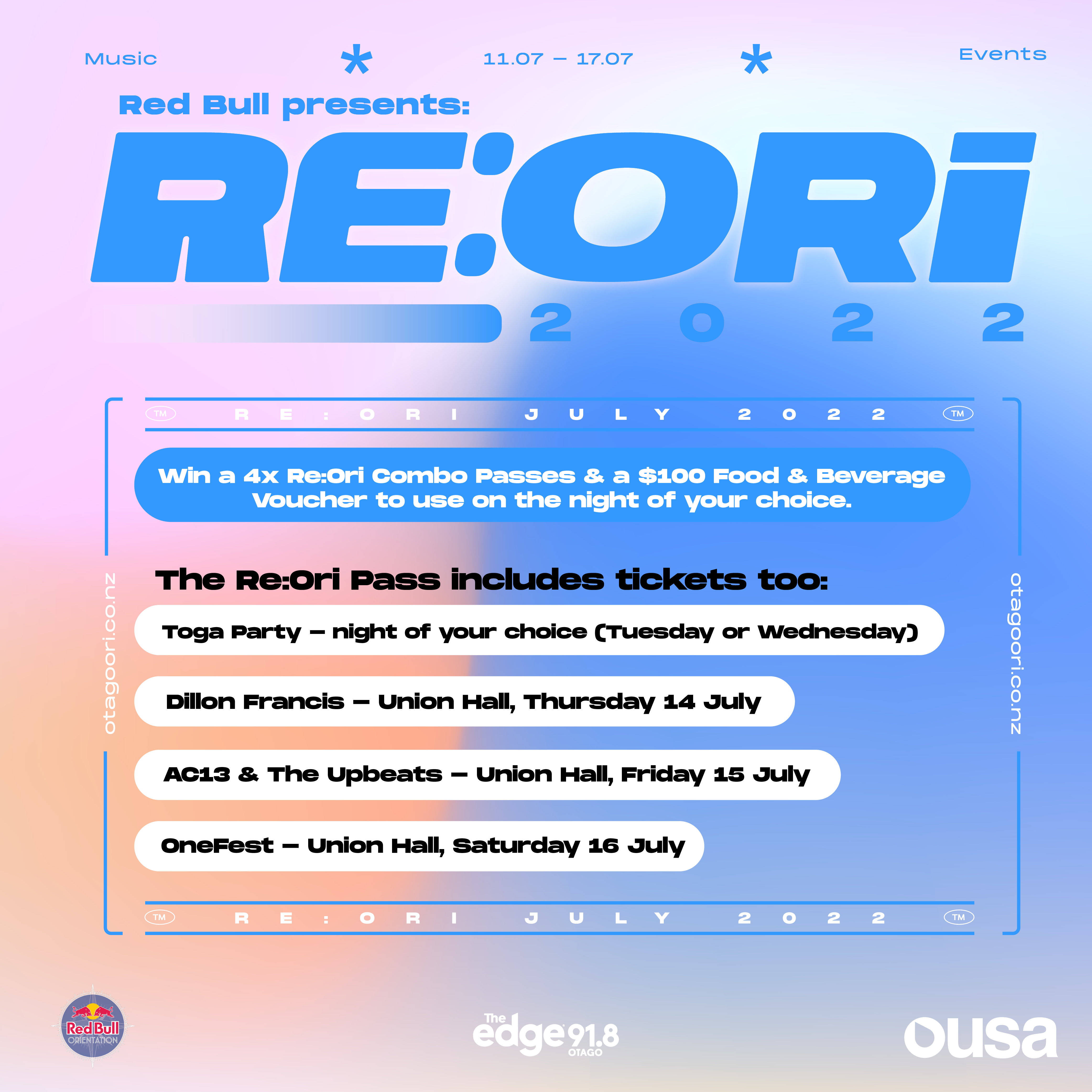 Pre-Registration for OUSA Re:Ori '22: Super Pass