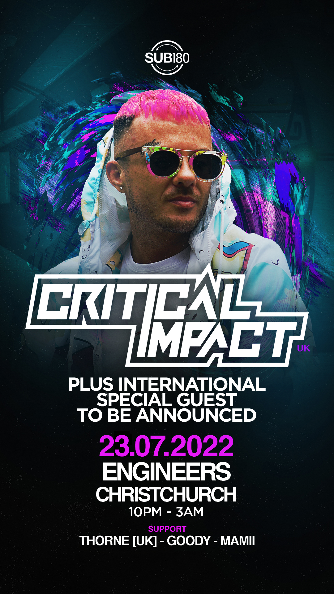 Critical Impact (UK) + International Special Guest | CHCH's Tickets ...