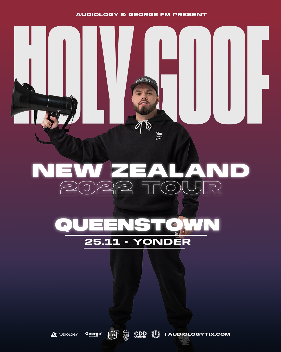 Holy Goof (UK) | Queenstown Tickets | Queenstown | Yonder - Ticket Fairy