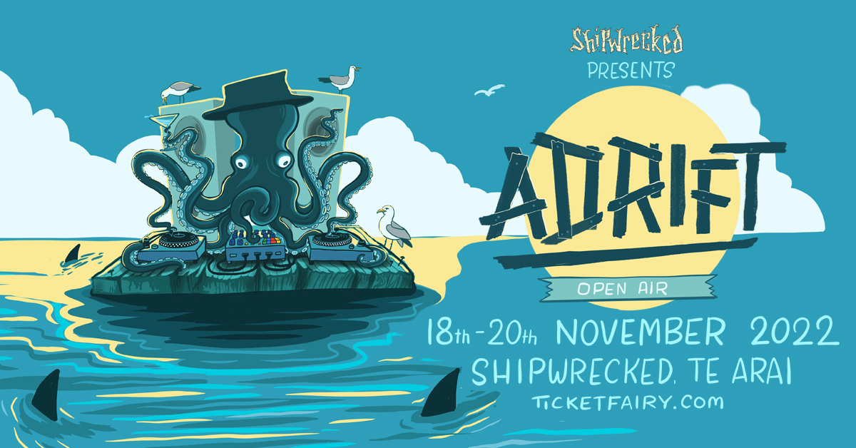 Adrift Open Air 2022 Tickets | Te Arai | 186 Atkins Road - Ticket Fairy