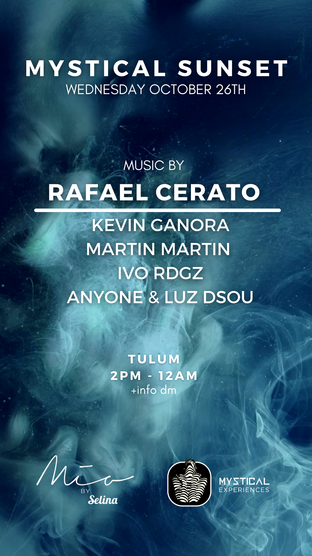Mystical Sunset with Rafael Cerato Tickets | Tulum | Mía Restaurant ...