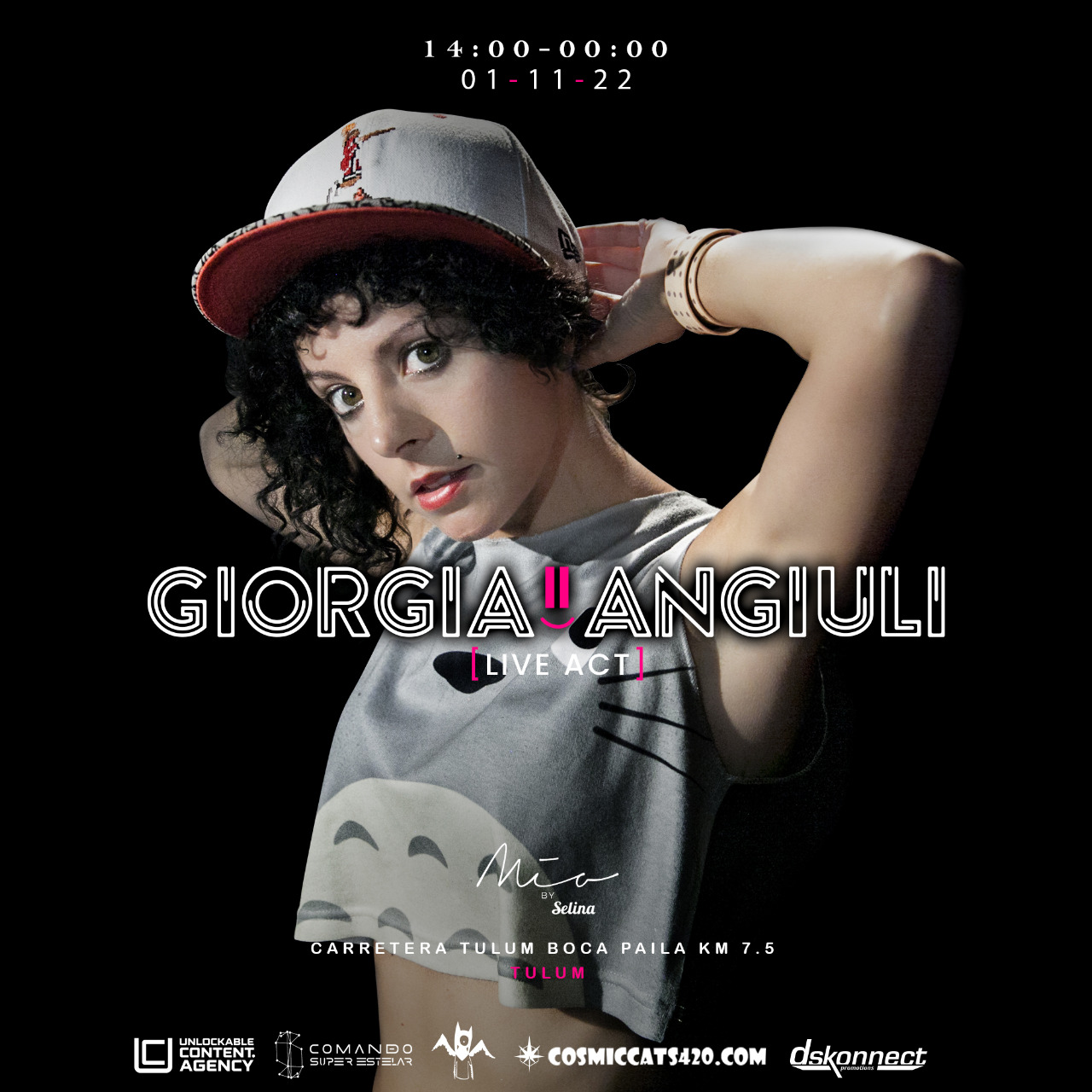 GIORGIA ANGIULI LIVE @ MIA TULUM Tickets | Tulum | Mía Restaurant ...