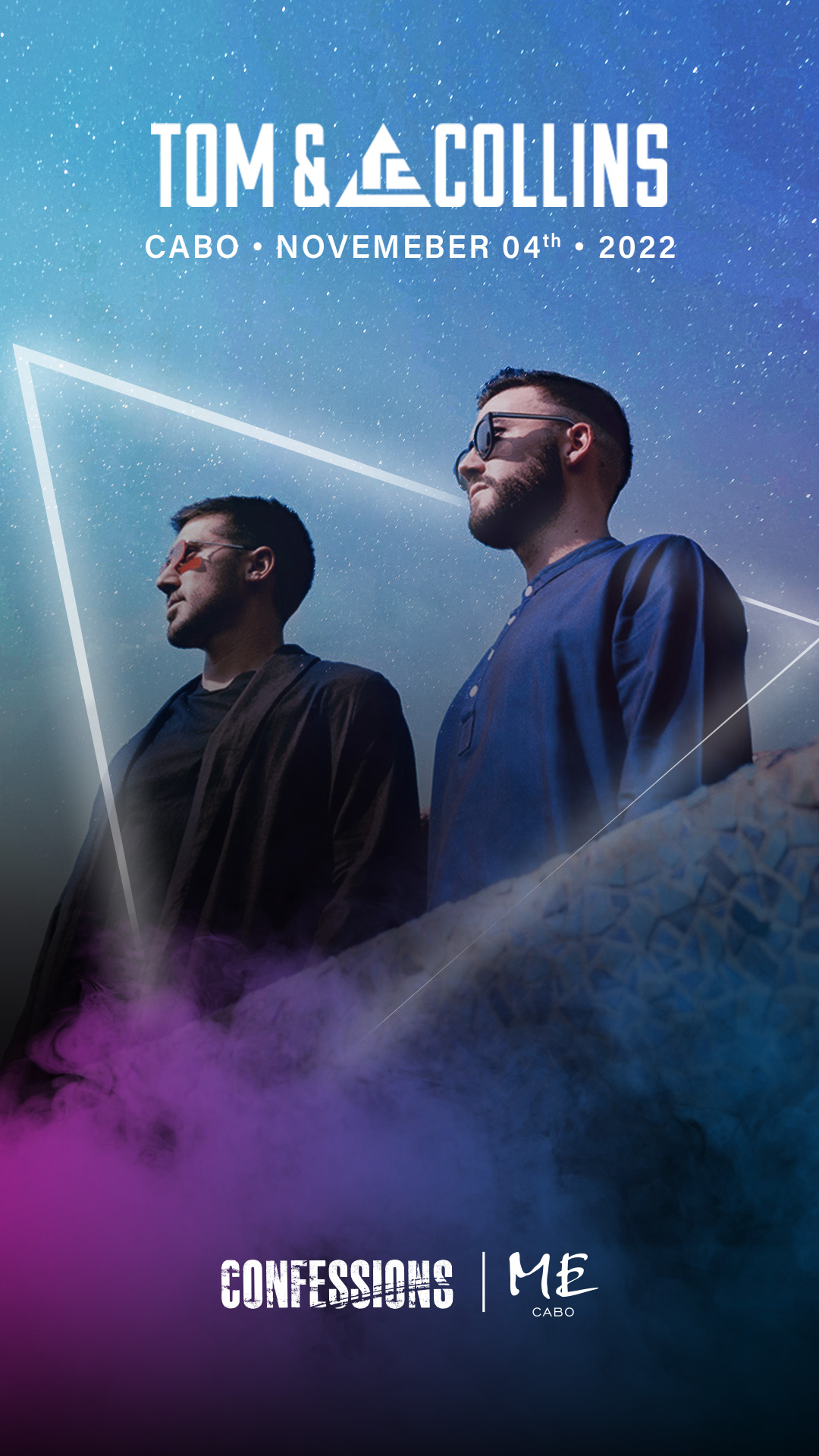 Tom&Collins @Confessions Cabo Tickets | Cabo San Lucas | Confessions ...