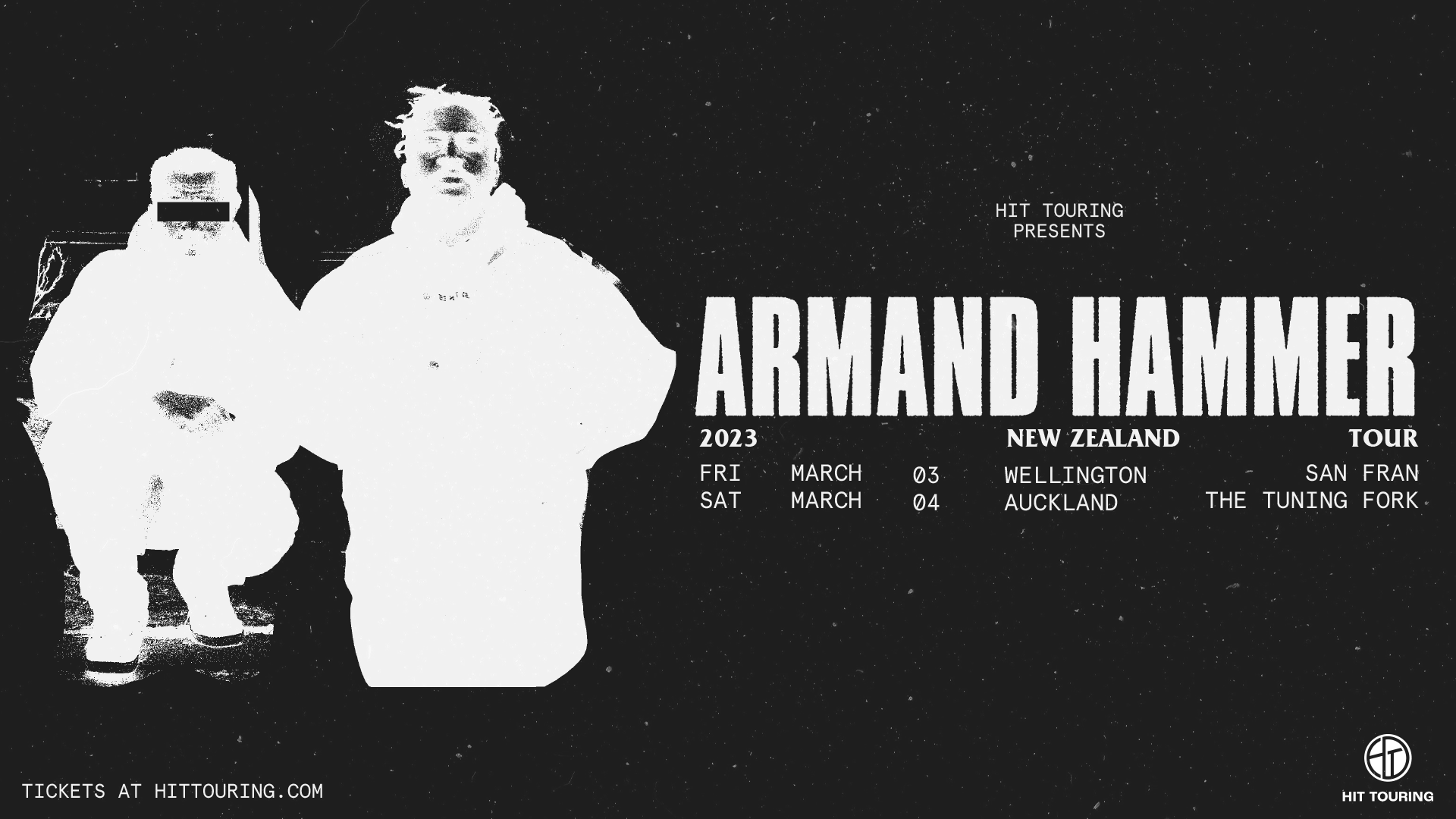 Armand Hammer | Wellington Tickets | Wellington | San Fran - Ticket Fairy