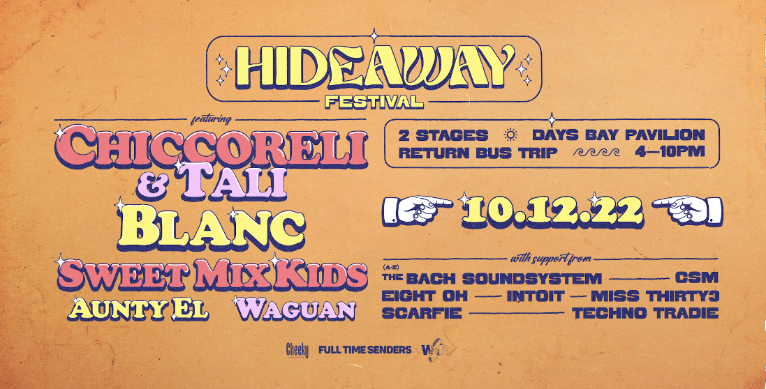 Hideaway Festival - Days Bay Tickets | Lower Hutt | Days Bay Pavilion ...