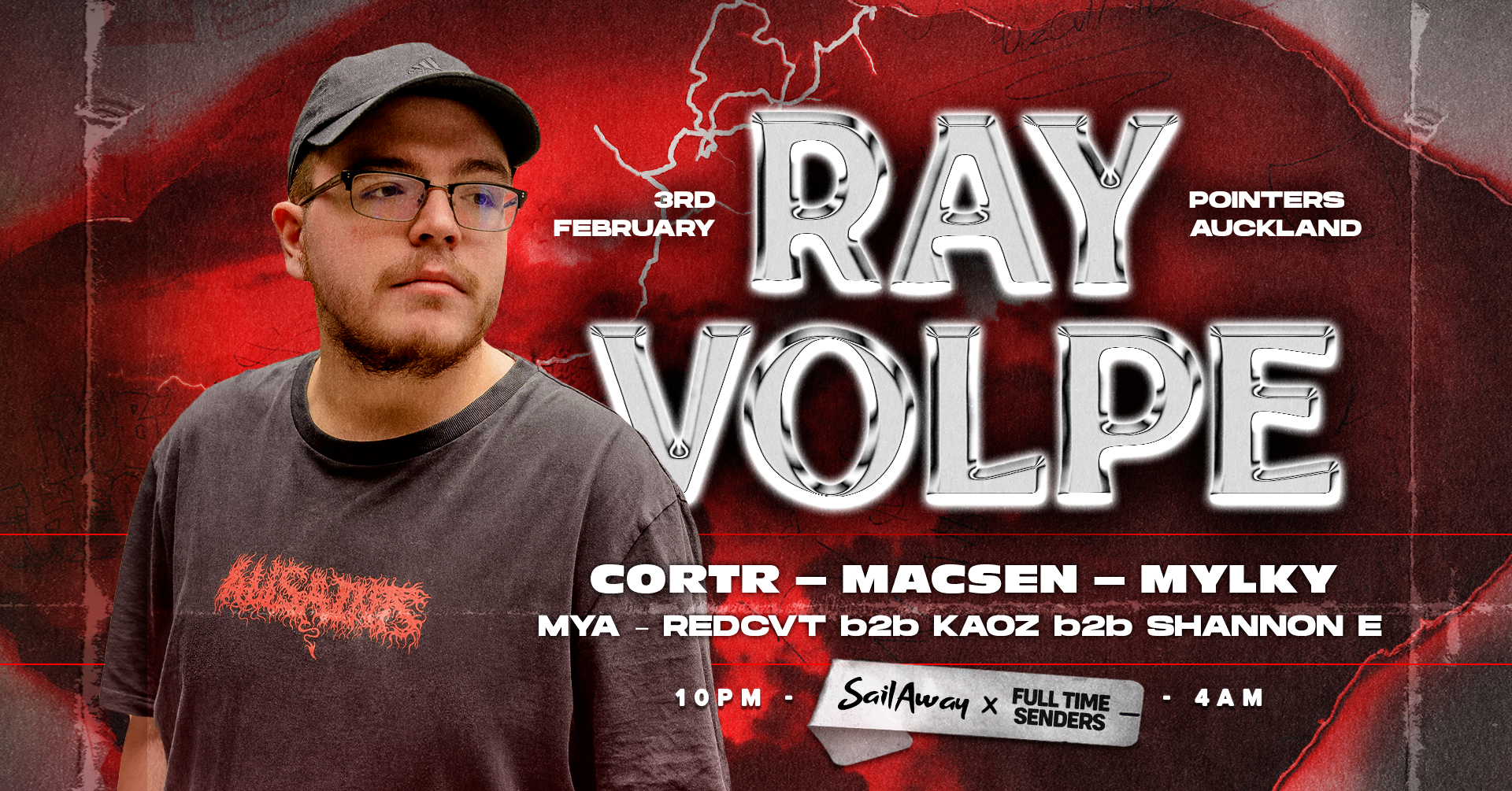 Ray Volpe (Lasers Included) | Auckland's Tickets | Auckland | Pointers ...