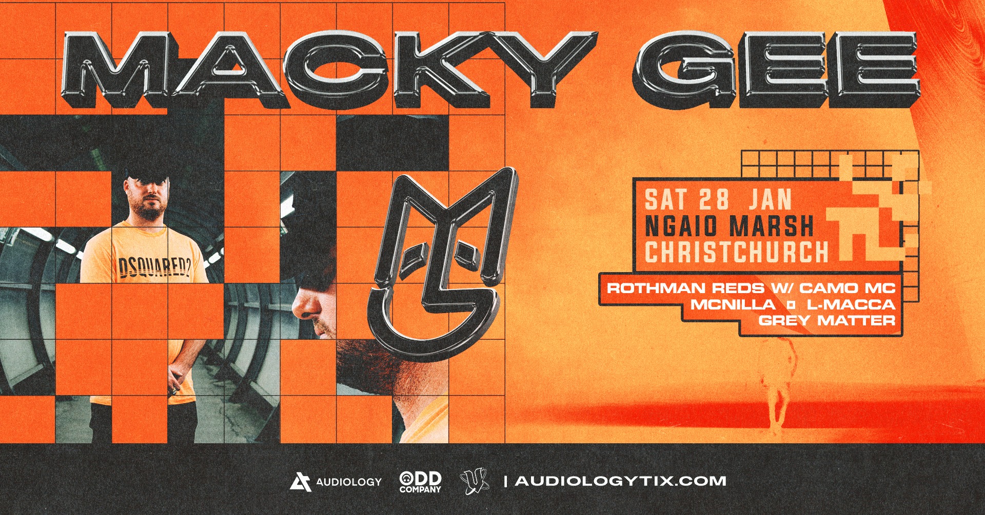 Macky Gee (UK) | Christchurch Tickets | Christchurch | Ngaio Marsh ...