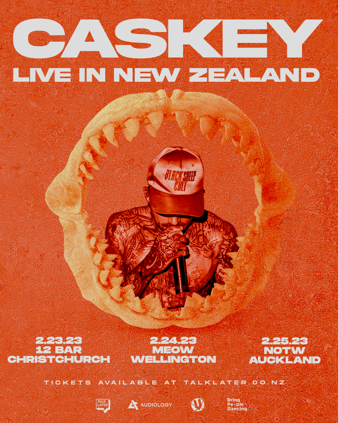 Caskey | Christchurch's Tickets | Christchurch | 12 Bar - Ticket Fairy