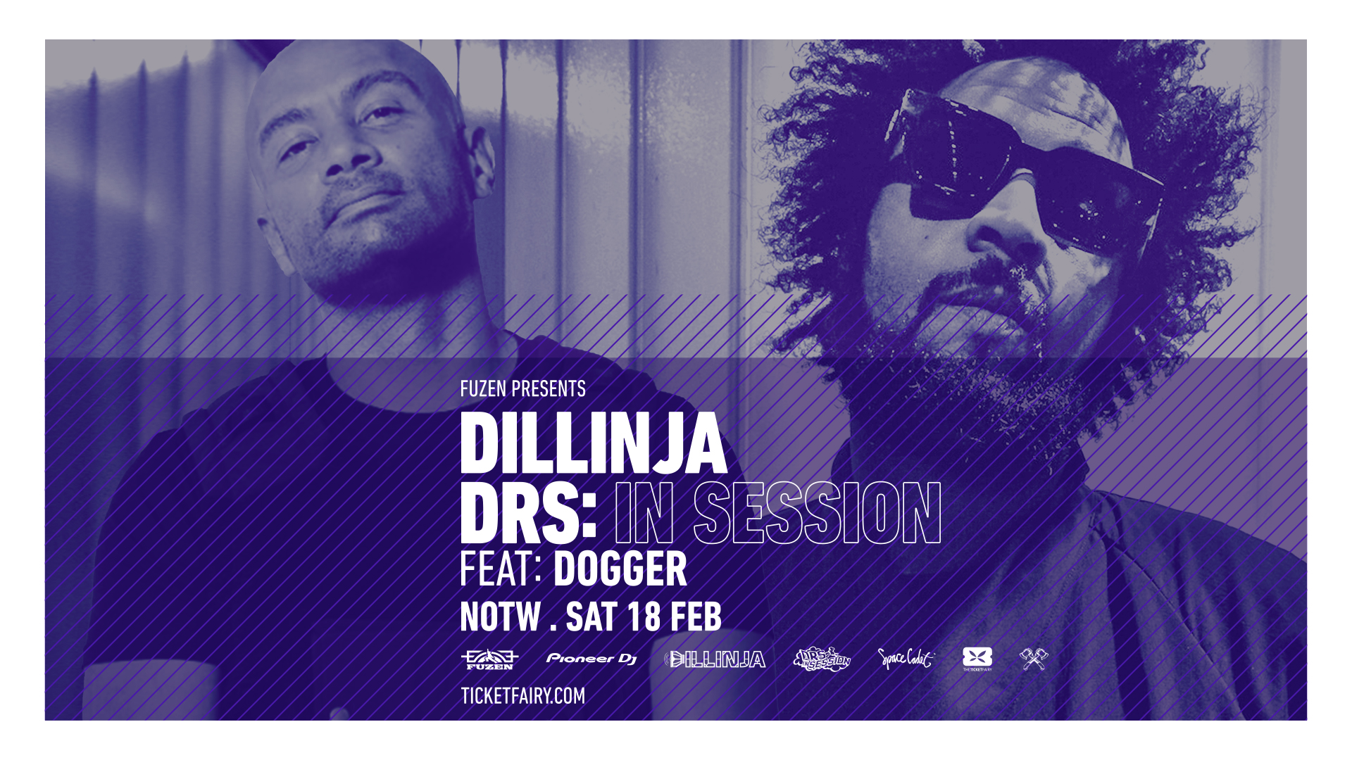 DILLINJA + DRS: In Session with Dogger - AKL Tickets | Auckland | Neck ...