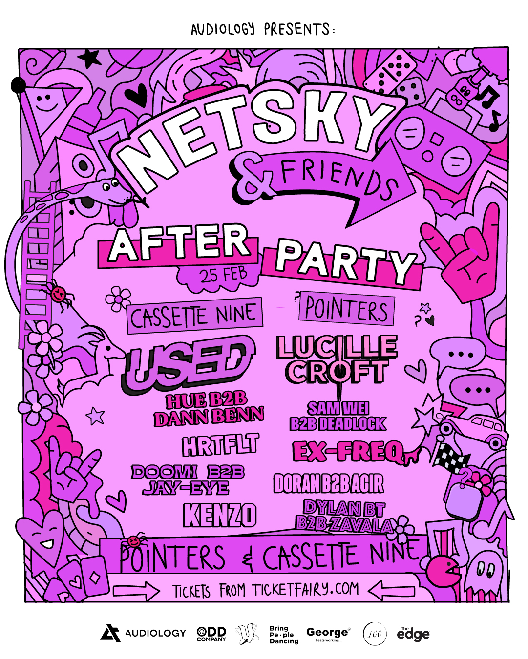 Netsky & Friends Afterparty | Auckland Tickets | Auckland | Cassette ...