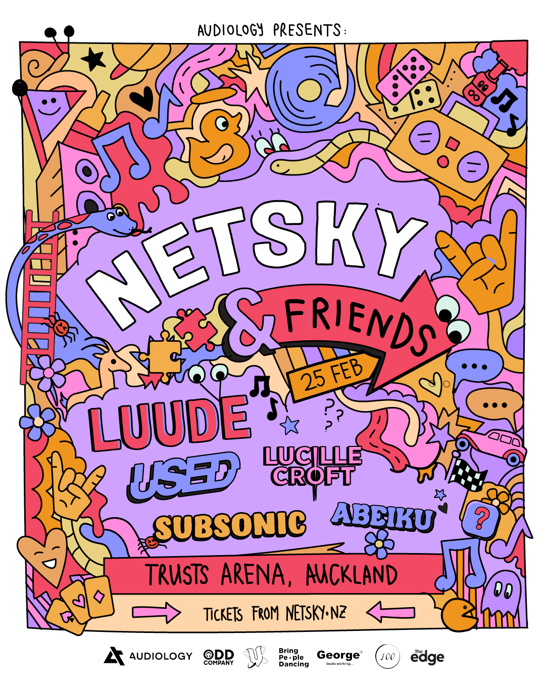 Netsky & Friends | Auckland's Tickets | Auckland | The Trusts Arena ...