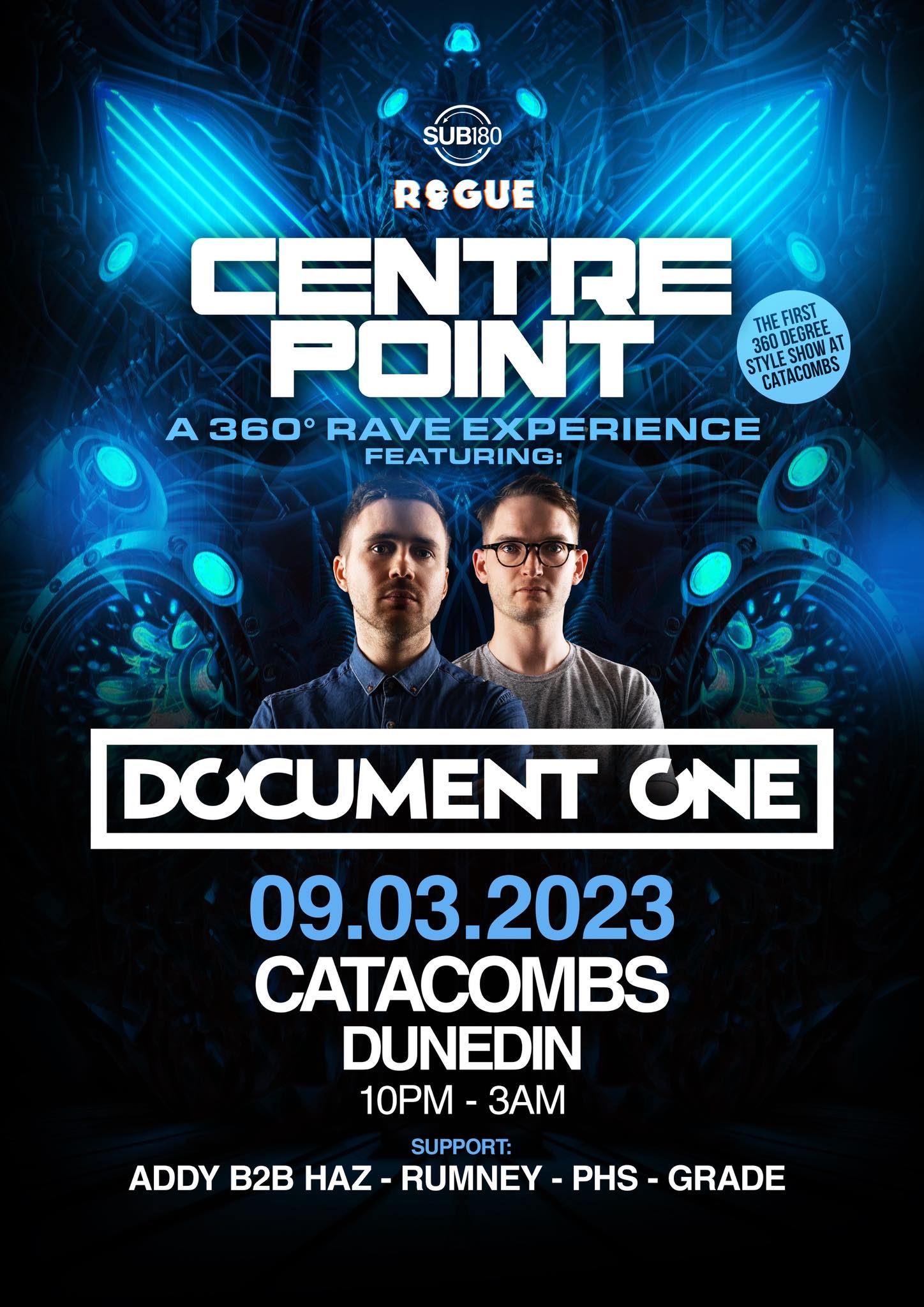 DOCUMENT ONE (UK) | DUNEDIN Tickets | Dunedin | Catacombs Nightclub ...