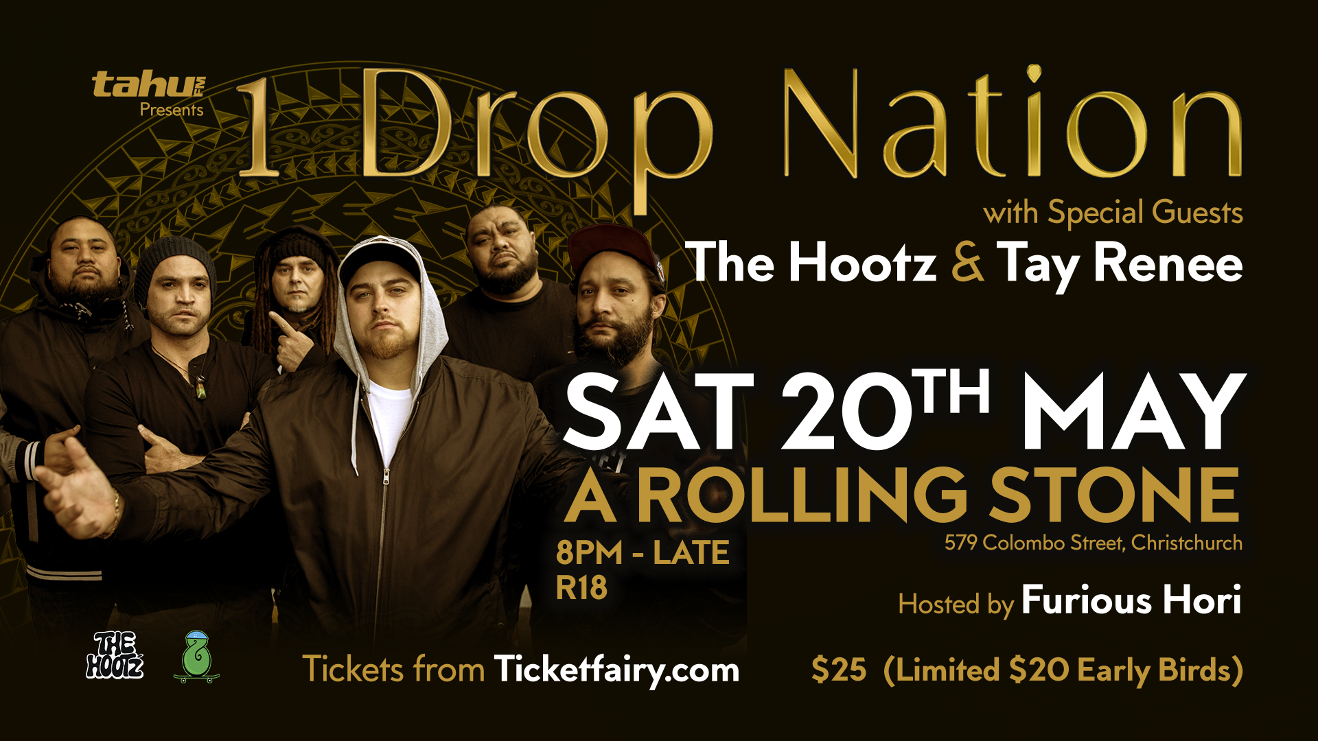 Tahu Fm Presents 1 Drop Nation Live in Christchurch Tickets ...