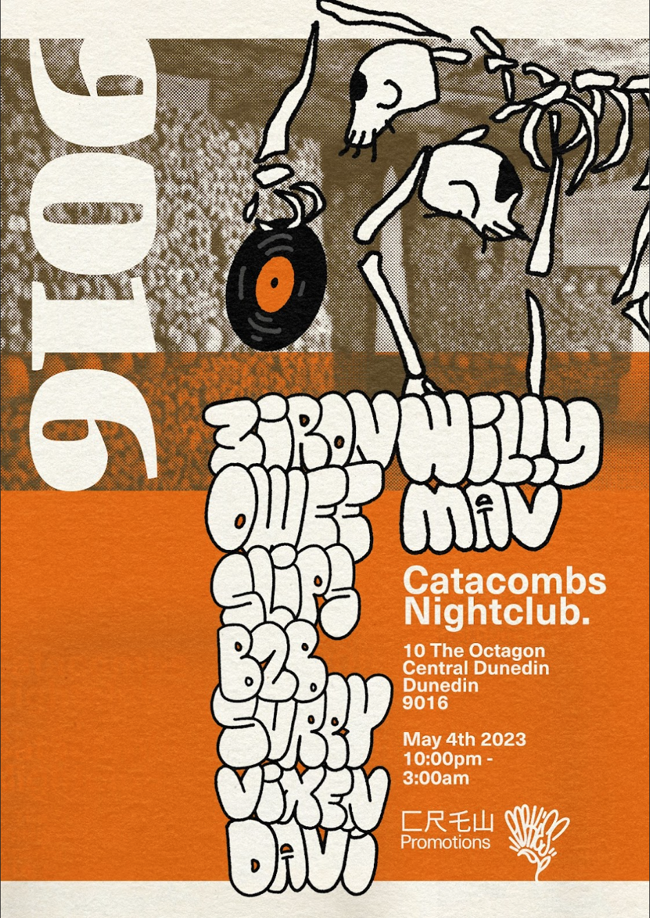 9016's Tickets | Dunedin | Catacombs Nightclub - Ticket Fairy