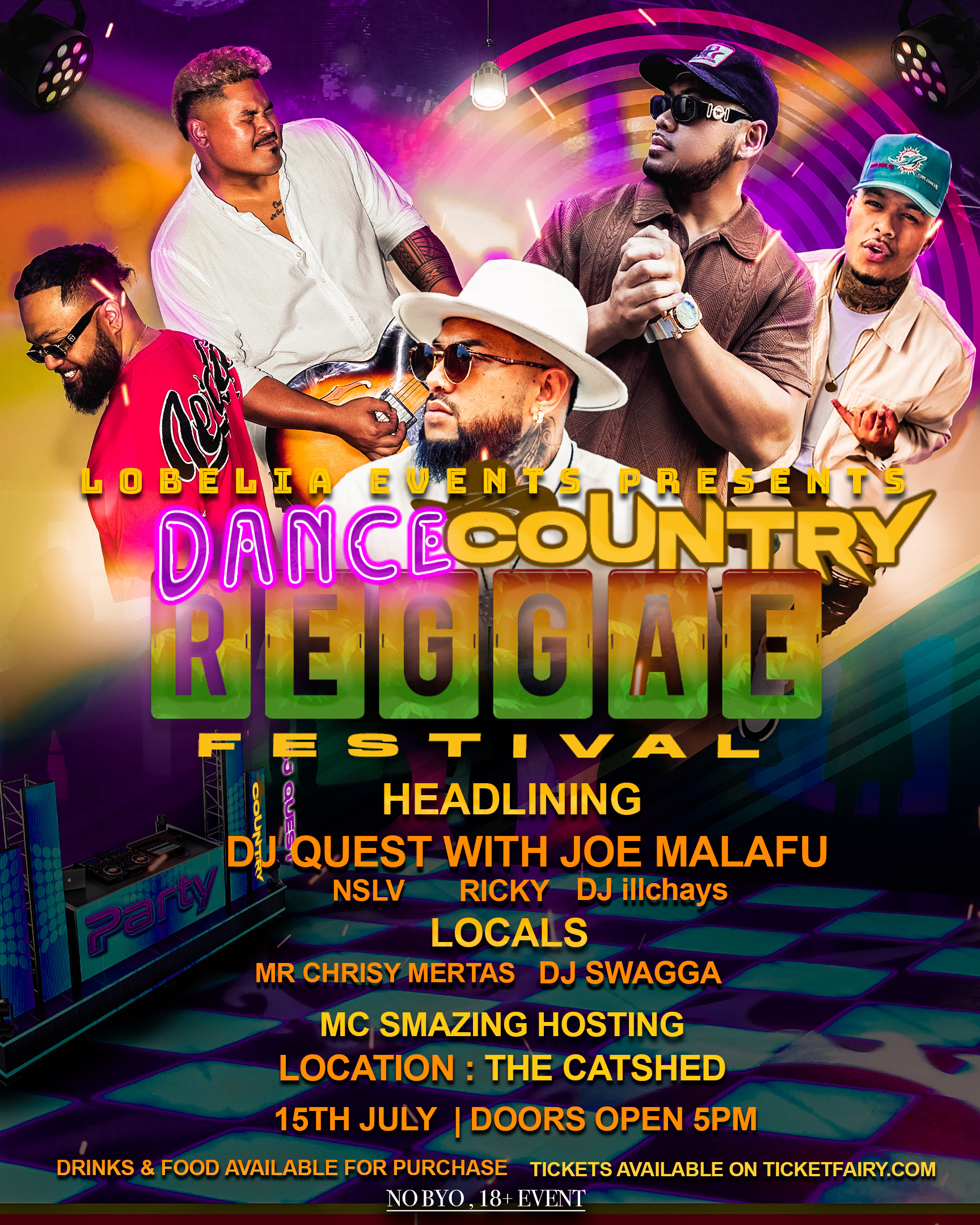 Dance Country Reggae Festival Tickets | Nhulunbuy | 14 Eugenia Ave ...