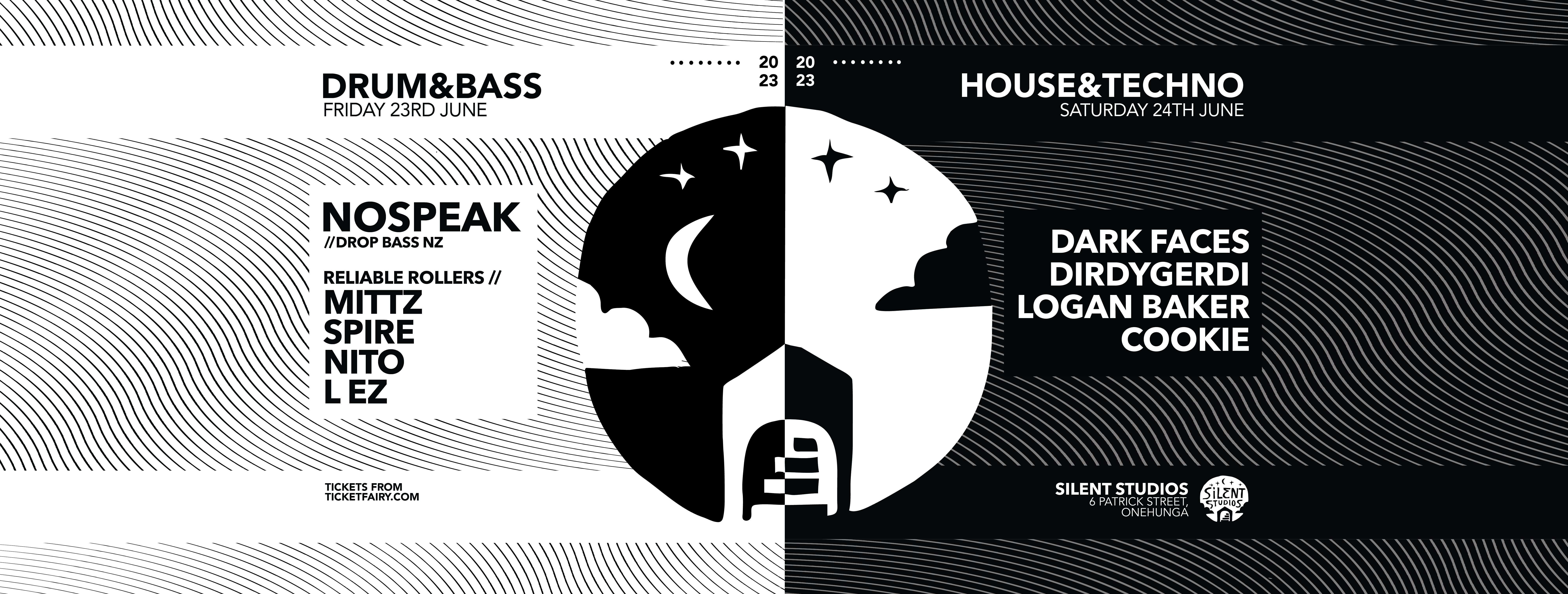 Silent Studios Weekender's Tickets | Auckland | Silent Studios - Ticket ...