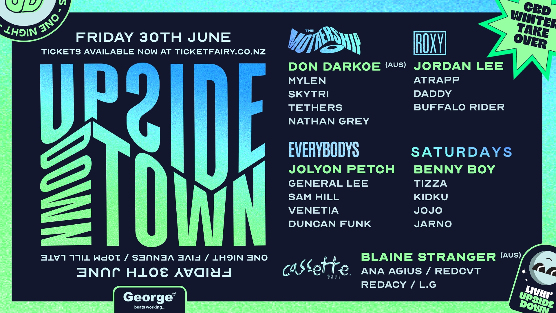 Upside DownTown | CBD Winter Takeover's Tickets | Auckland | Mothership ...
