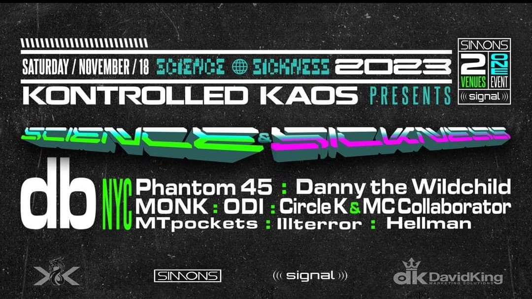 Kontrolled Kaos Presents: Science & Sickness Tickets | Gainesville | 8 ...