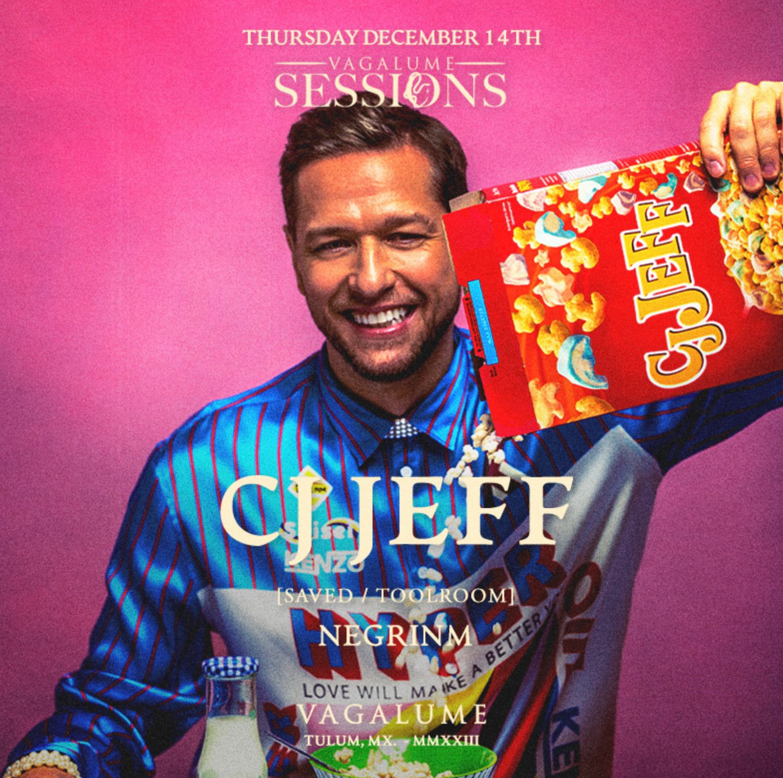 VAGALUME SESSIONS CJ JEFF Tickets | Tulum | Vagalume Tulum - Ticket Fairy