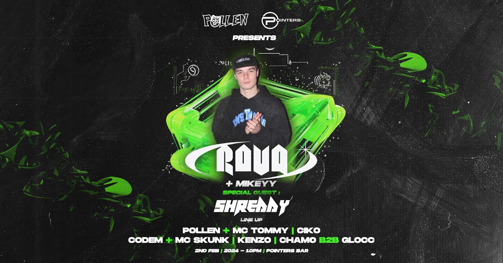 Pointers Presents: Pollen Take Over Tickets | Auckland | Pointers ...