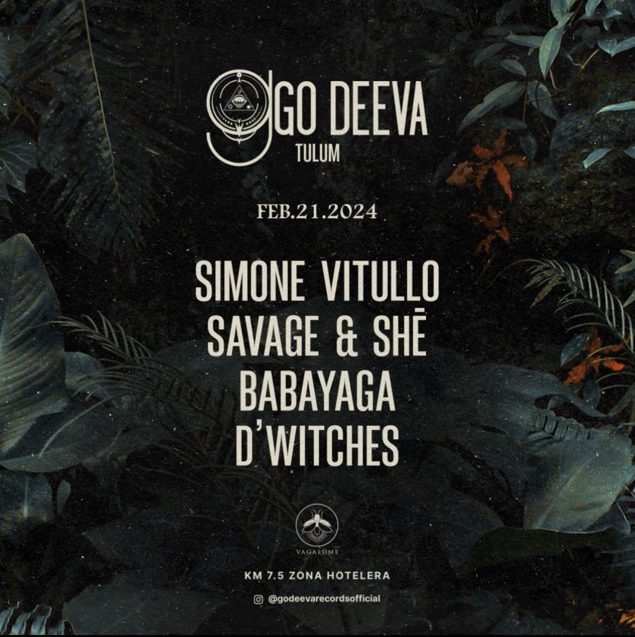 GO DEEVA TULUM's Tickets | Tulum | Vagalume Tulum - Ticket Fairy