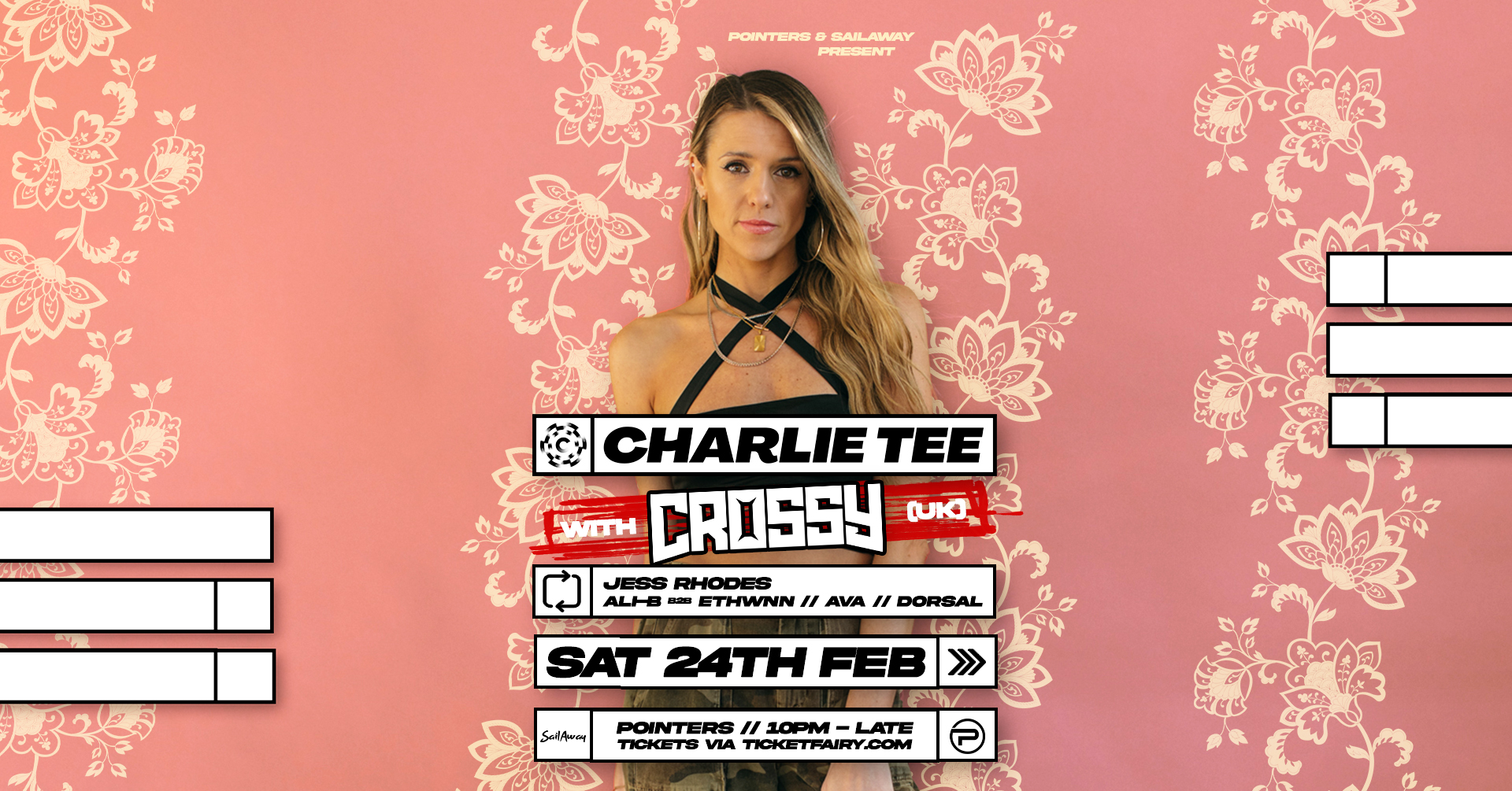 Charlie Tee (UK) + Crossy (UK) | Auckland Tickets | Auckland | Pointers - Ticket Fairy