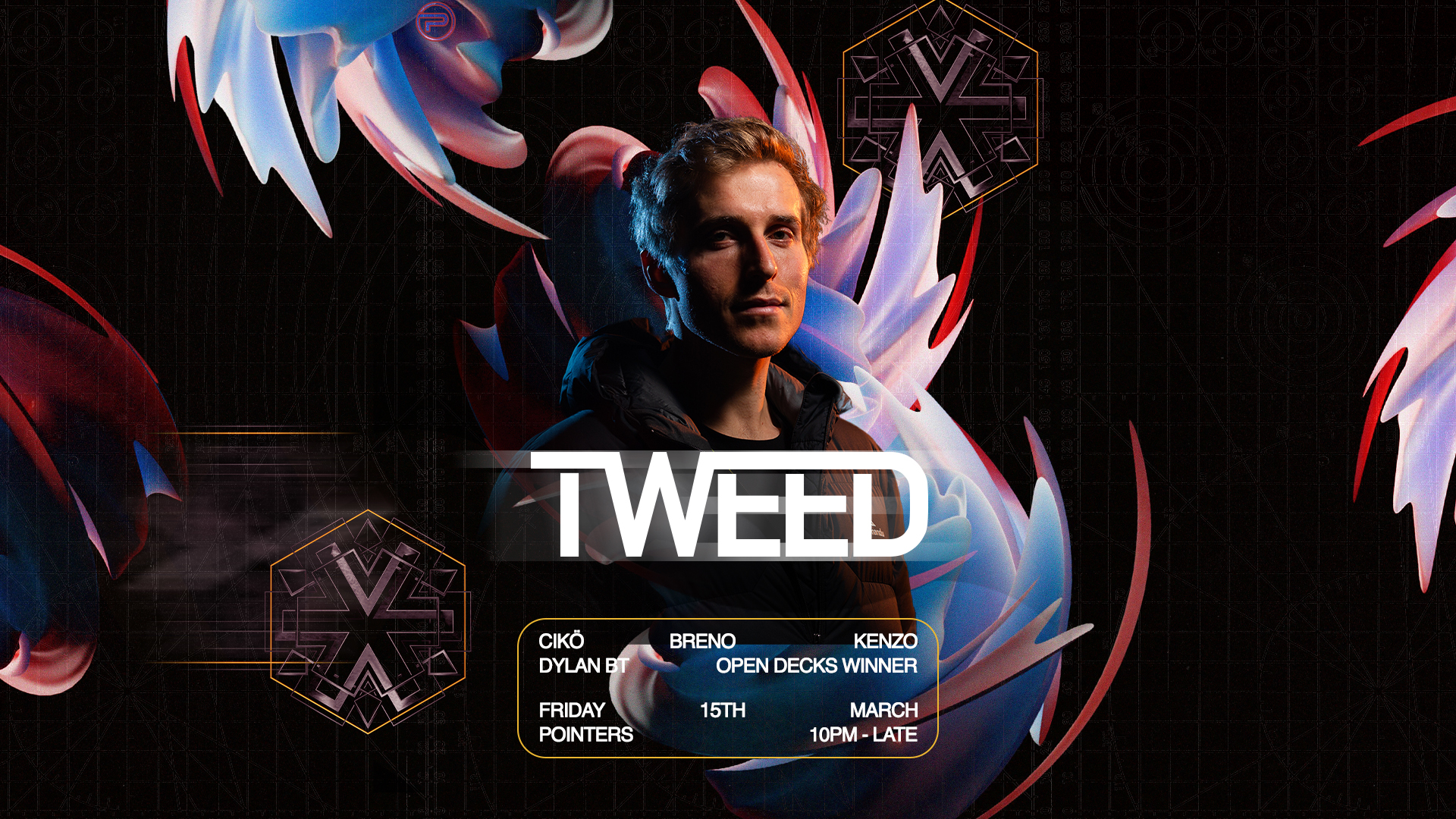 Pointers Presents: Tweed Tickets | Auckland | Pointers - Ticket Fairy