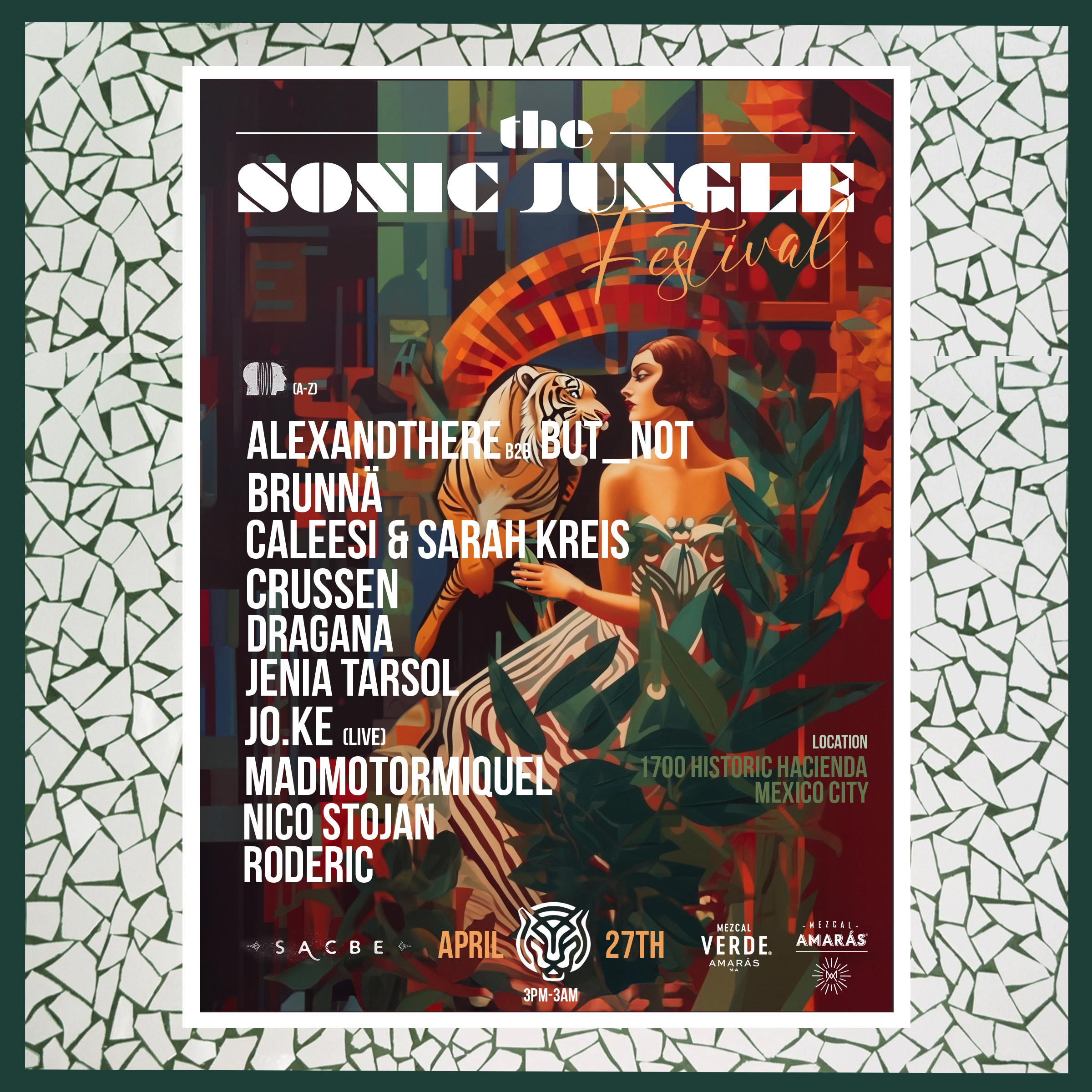 Sonic Jungle Festival Tickets | Ciudad de México | Ex Hacienda de San ...