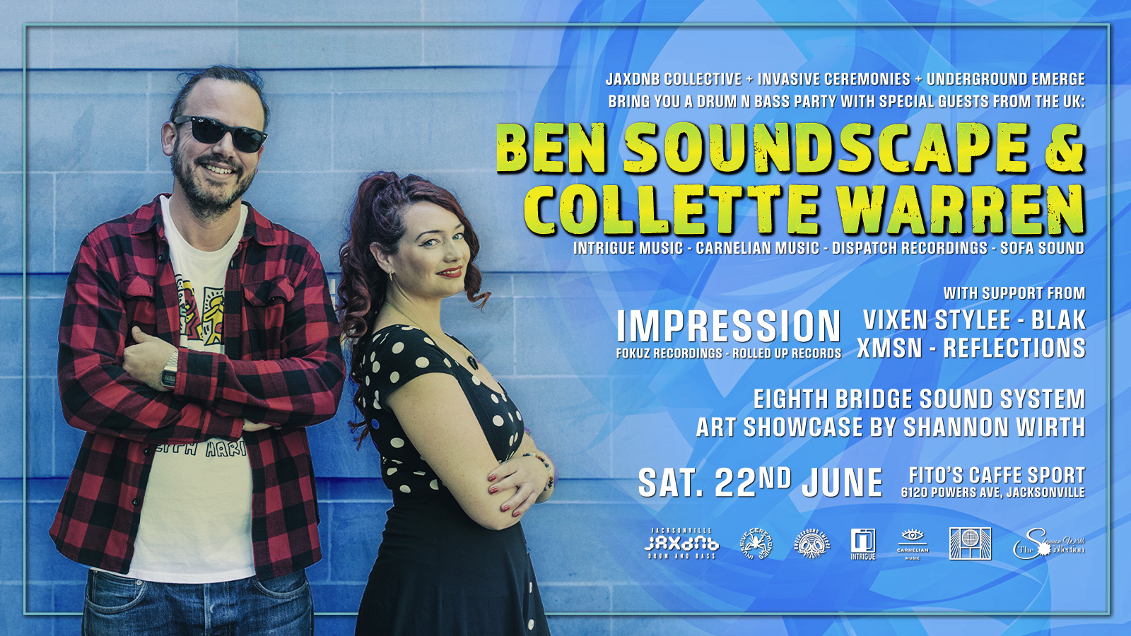 Ben Soundscape & Collette Warren at Fitos - 22 June 2024 Tickets ...
