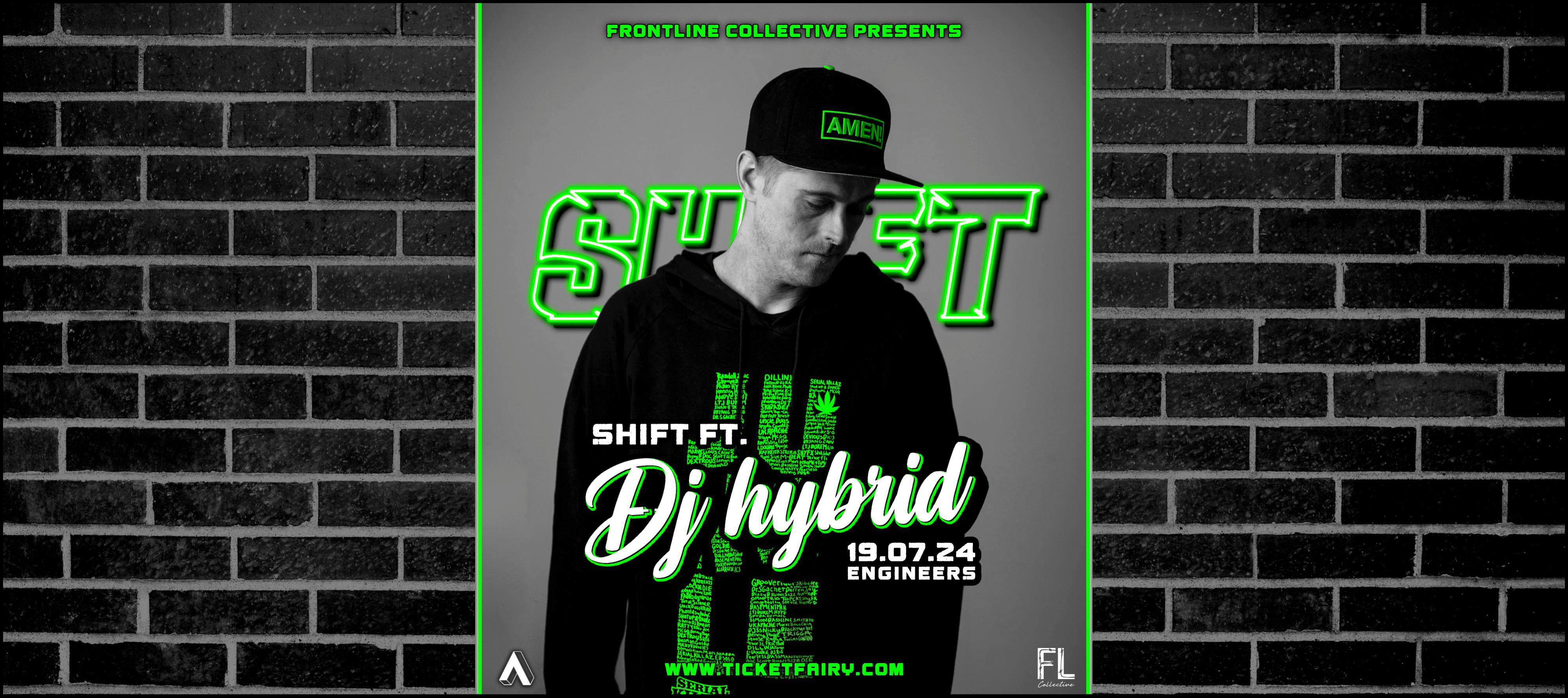 SHIFT Ft. DJ Hybrid's Tickets | Christchurch | Engineers Bar - Ticket Fairy