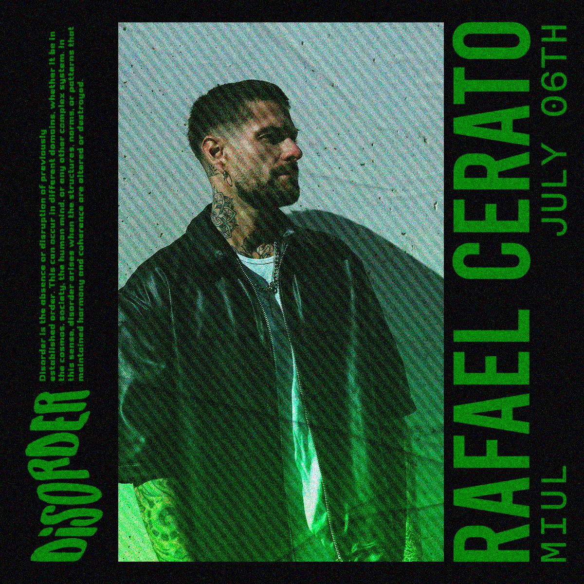 DISORDER RAFAEL CERATO Tickets | Tulum | Vagalume Tulum - Ticket Fairy