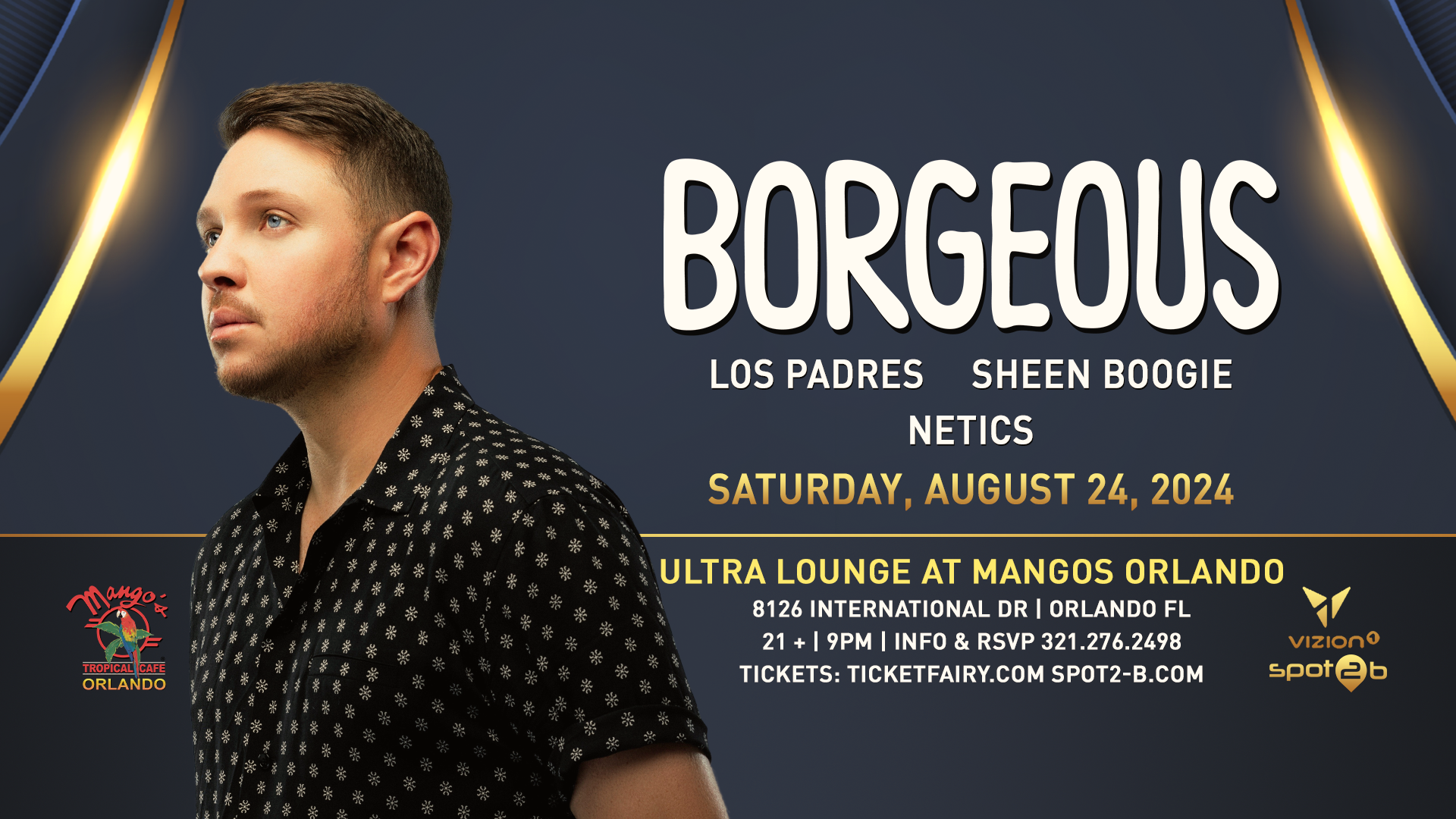 Borgeous Tonight in Orlando's Tickets | Orlando | Ultra Lounge (2nd ...