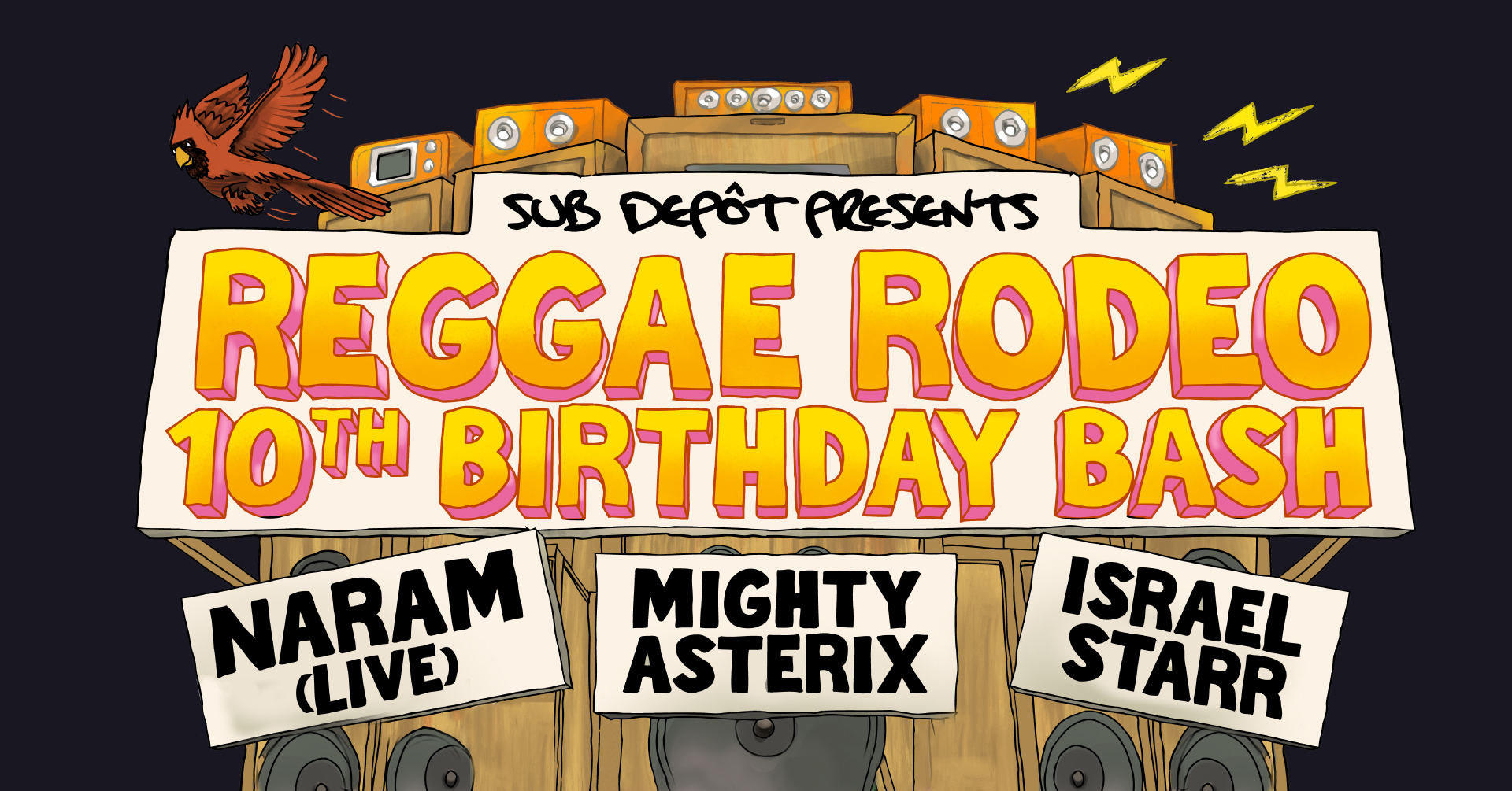 Reggae Rodeo 10th Birthday Bash Tickets | Auckland | Galatos - Ticket Fairy